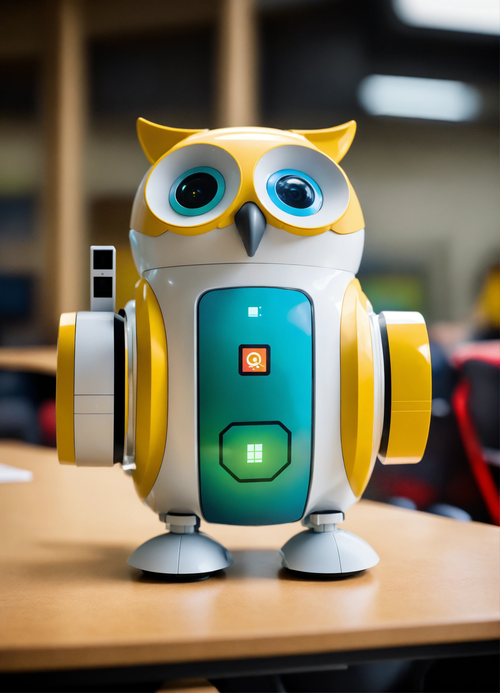 Lexica - Our game-changing solution is an AI-powered robotic owl system ...