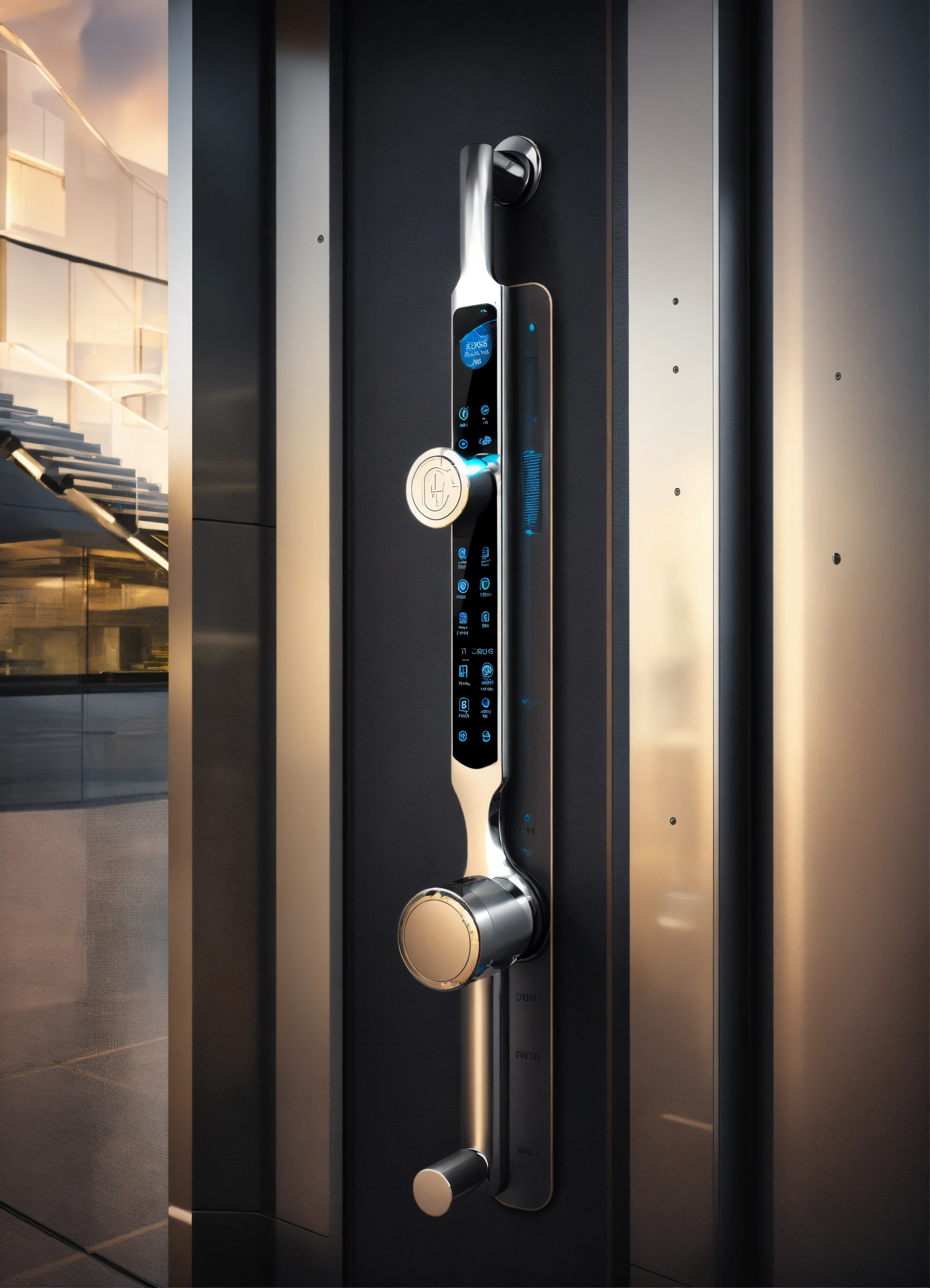 Lexica - Futuristic style lever {prompt}. sleek, modern, ultramodern ...