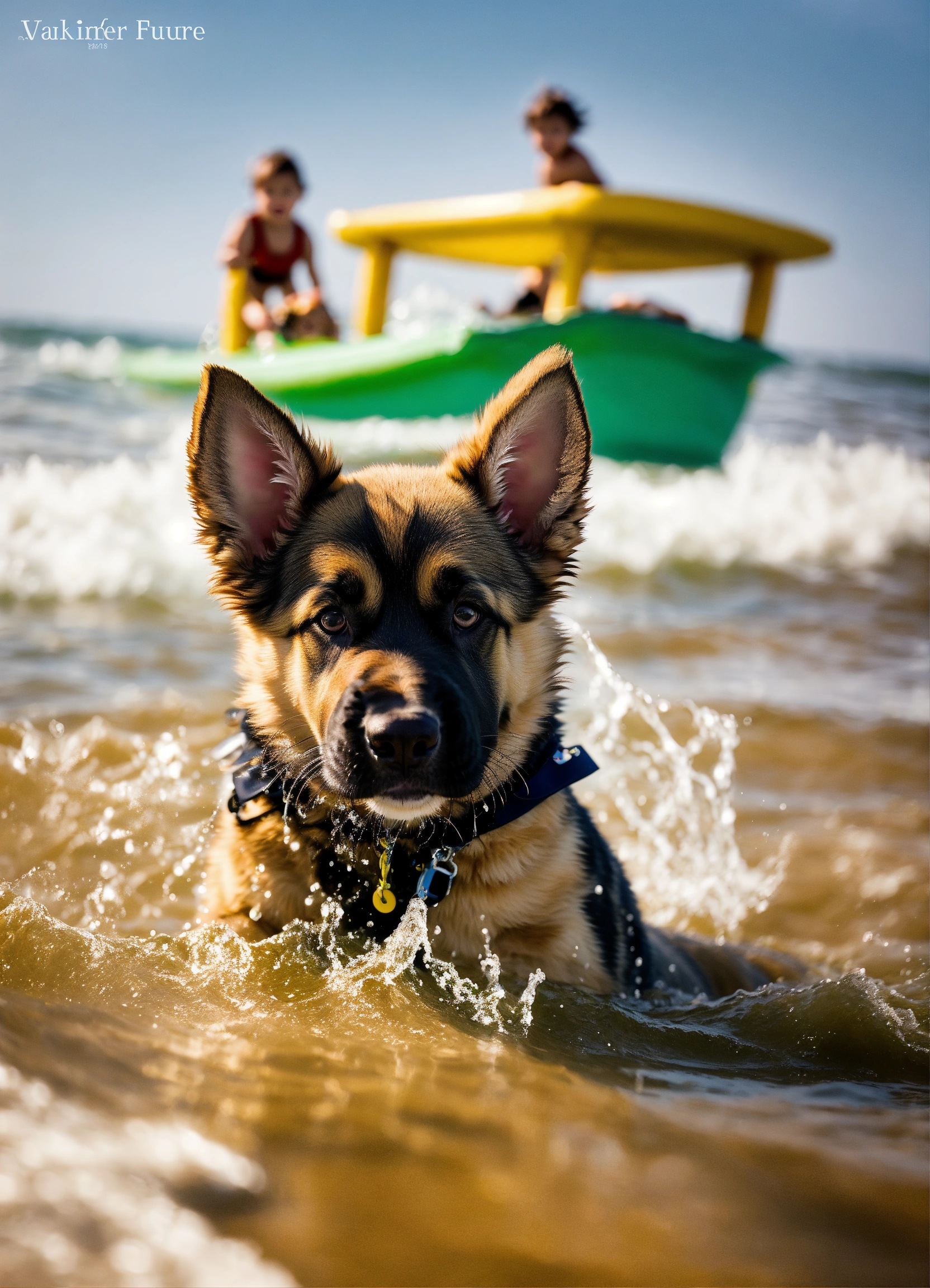 Lexica - "Tiny Lifeguards, Big Waves" Venture into the shallow coastal ...