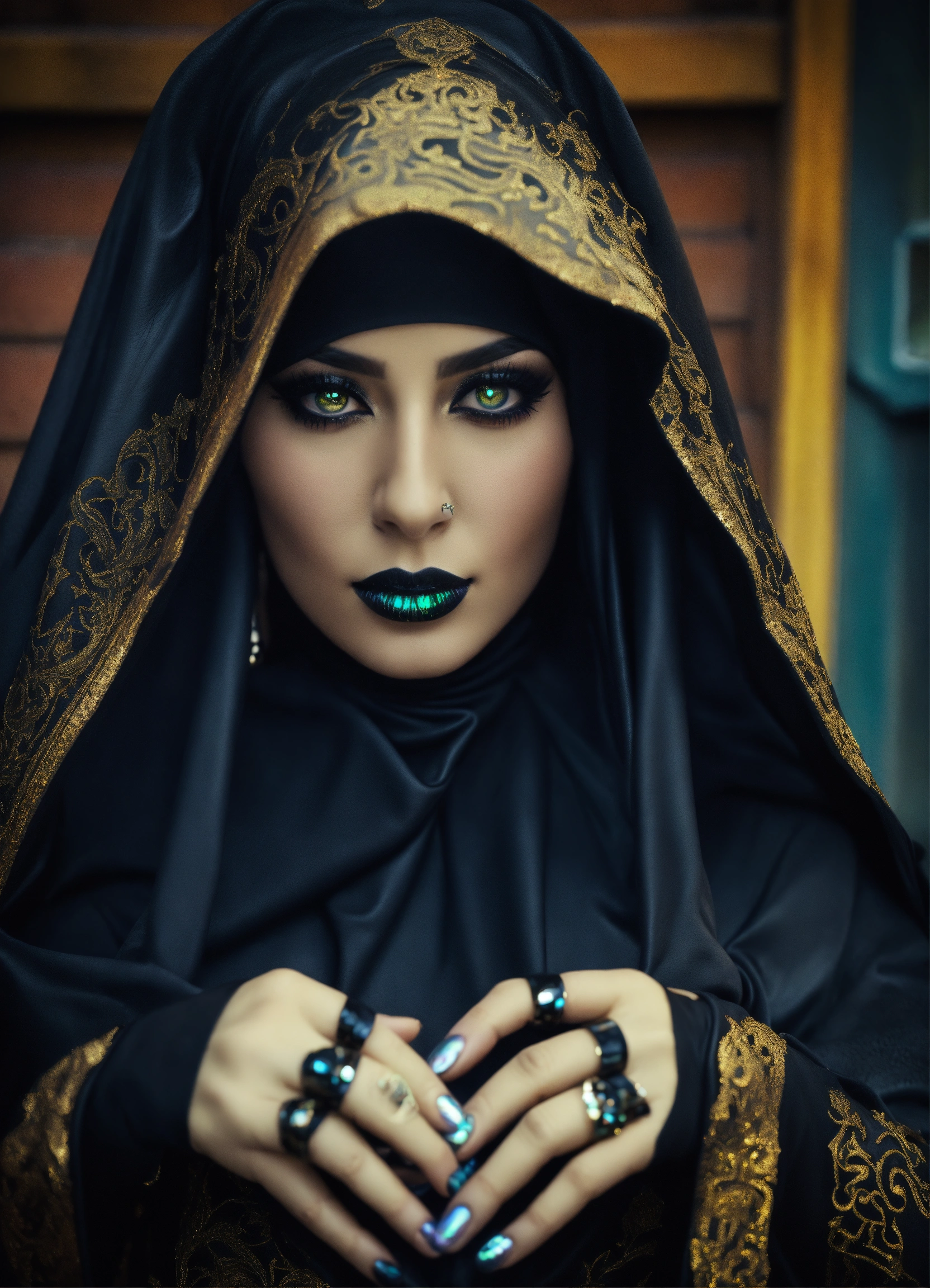 Lexica - Evil occult satanic goth hypnotic Arabian Sorceress with doom ...