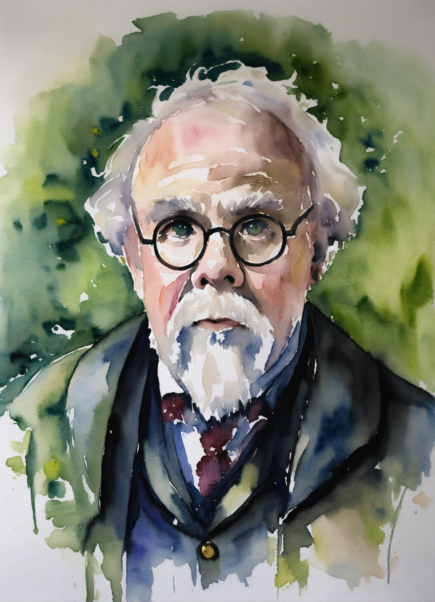 Lexica - Filius Flitwick, watercolor