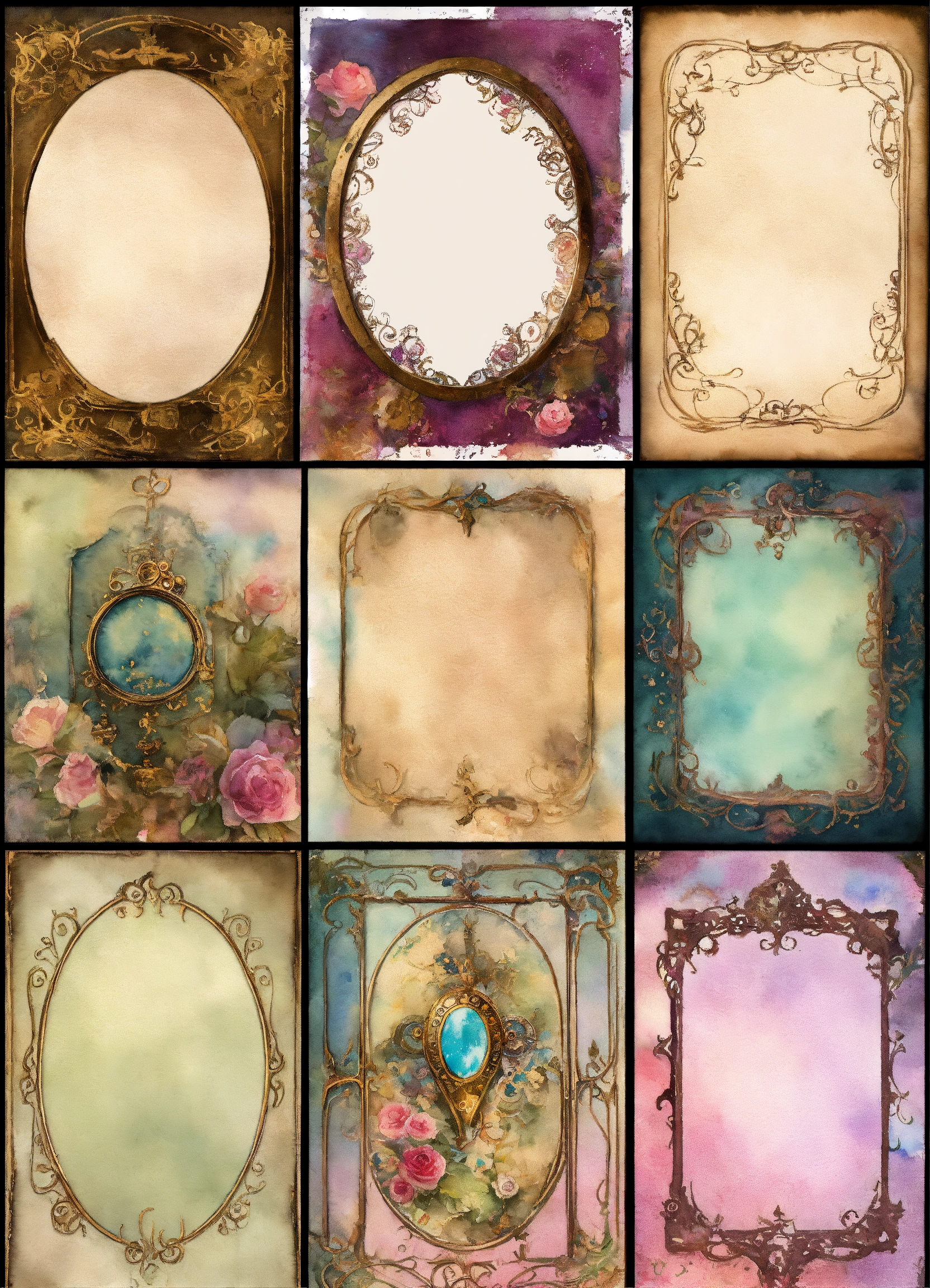 Lexica - Shabby chic dreamy mist pastel junk journals Create detailed ...