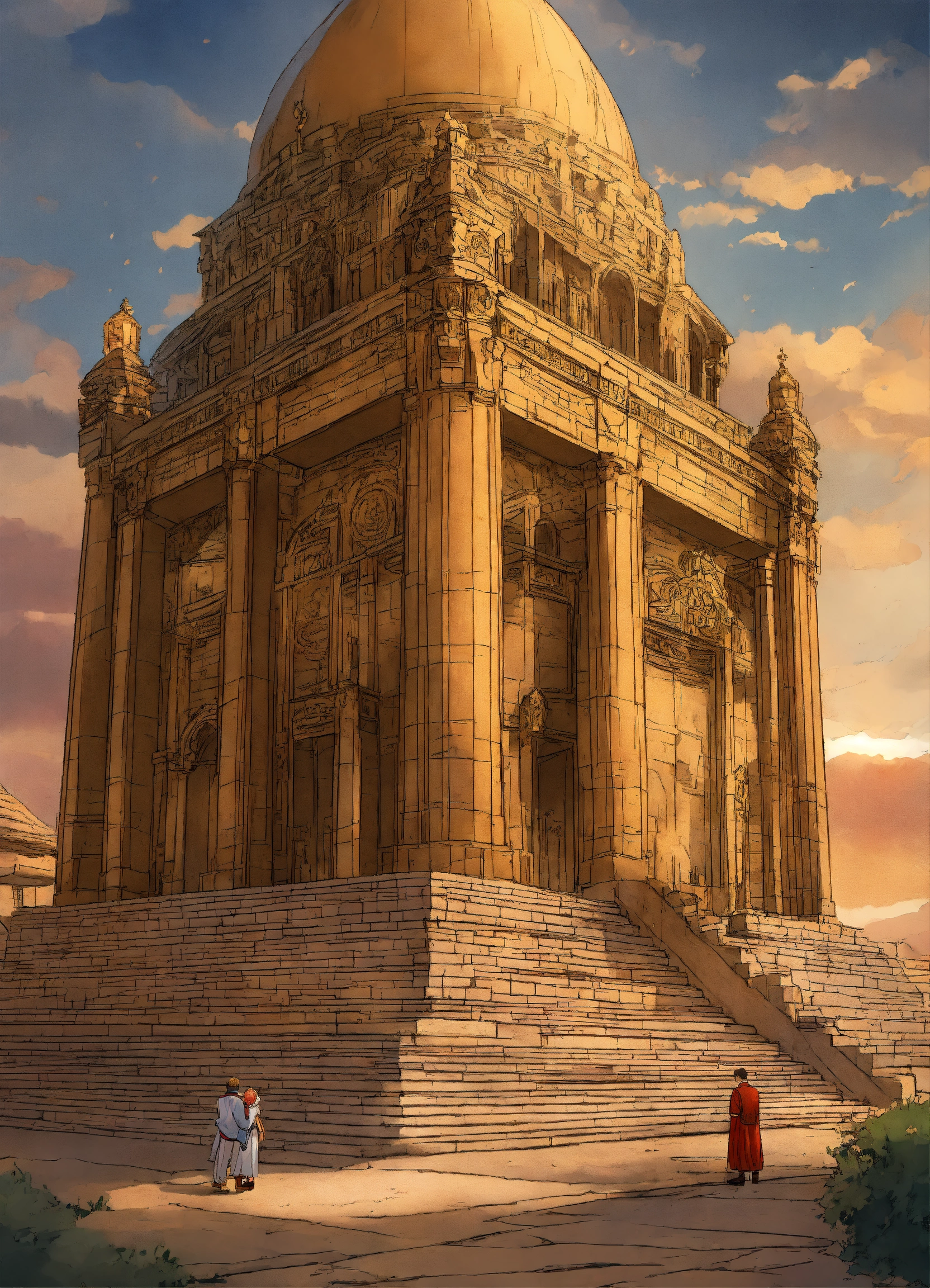 Lexica - Templo griego para Melinoë. Comic
