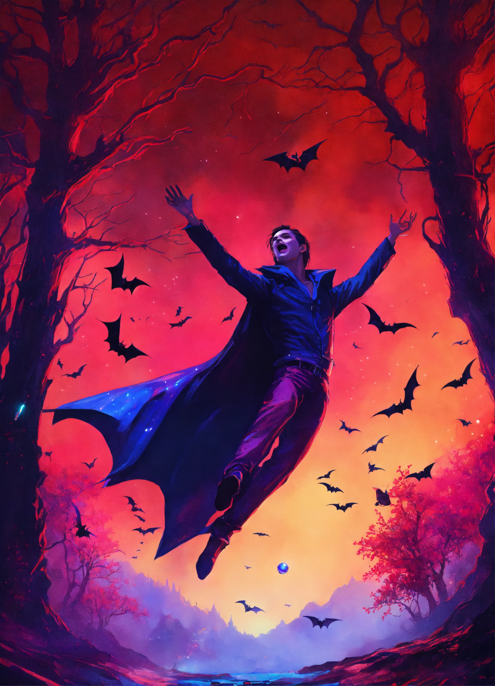 Lexica - ALL glassblowing superrealism style urban vampire STYLE ...