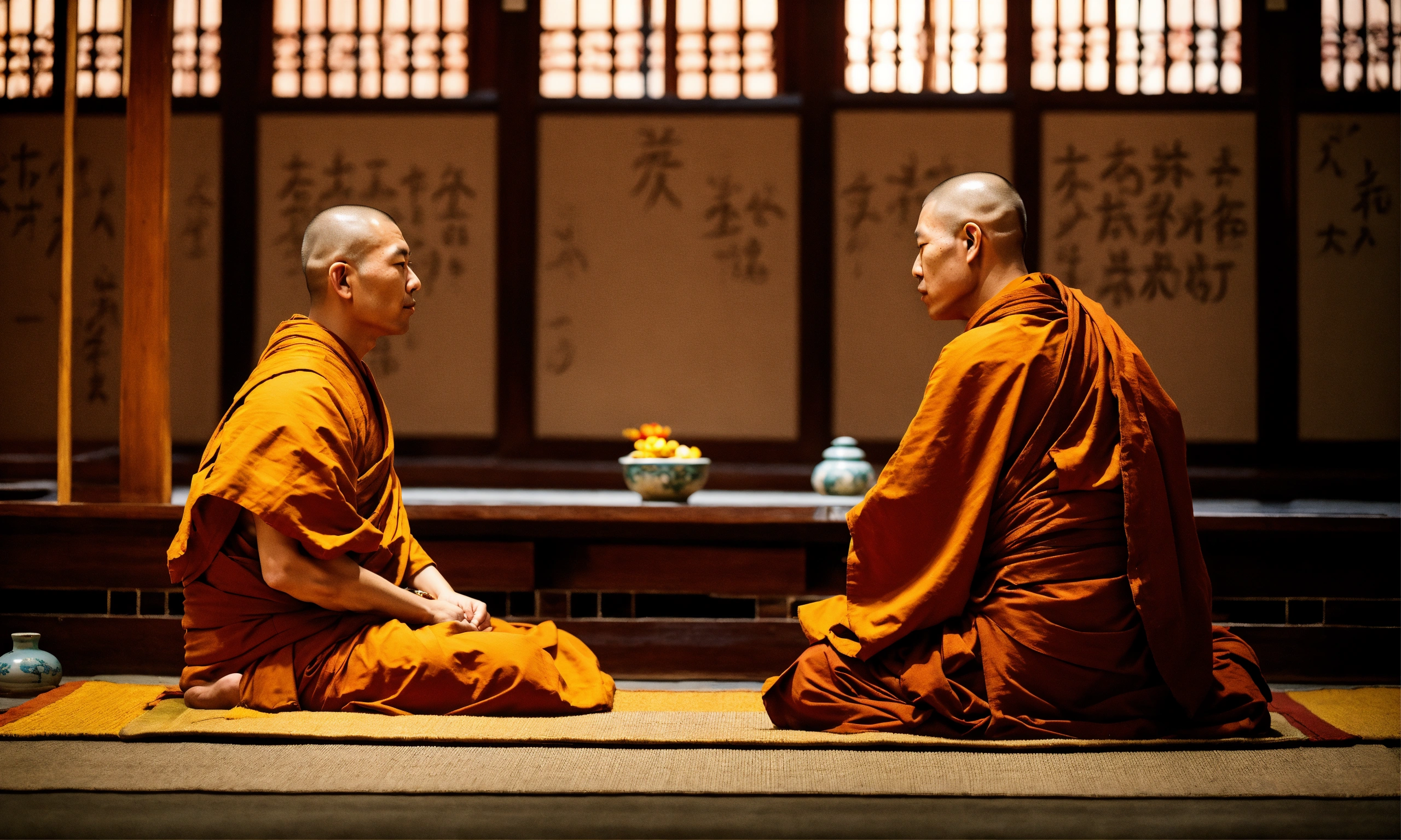 Lexica - Zen monks in monastery