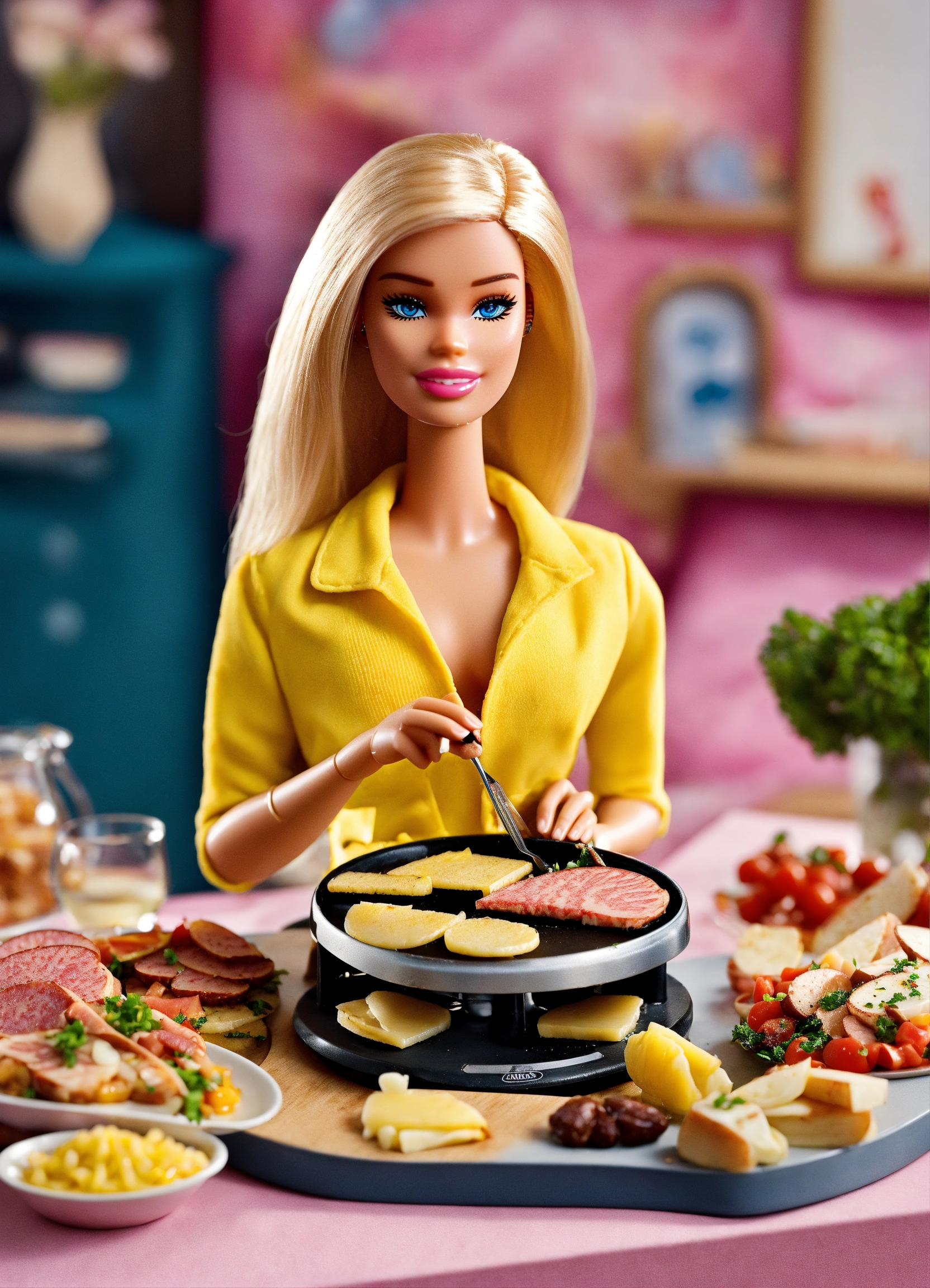 Lexica - Barbie a raclette device