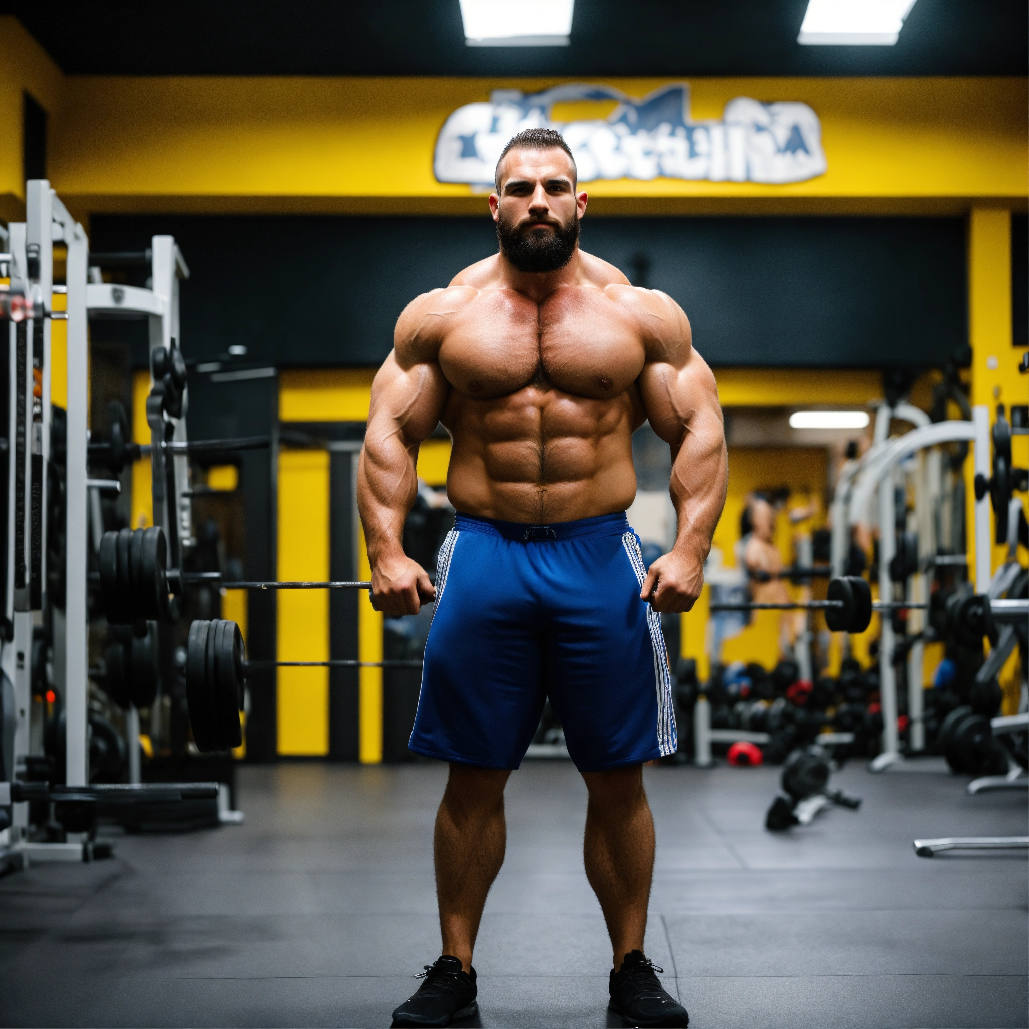 Lexica - 30-year-old hairy Maltese man with big muscles, big ...