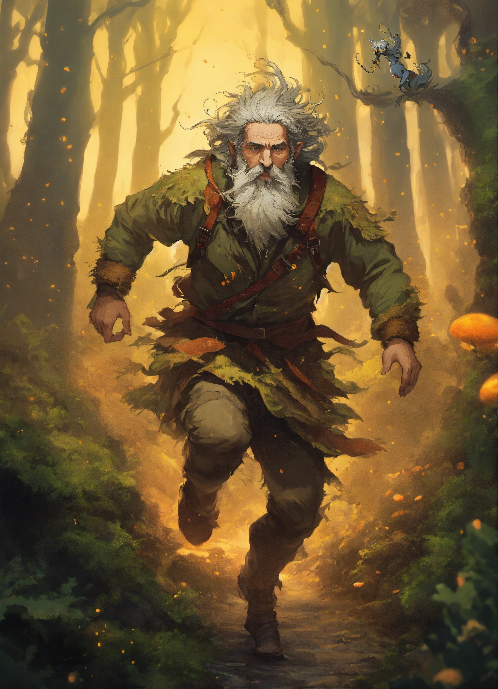 Lexica - Wearing shredded animal skins, a willowy young gaunt human ...