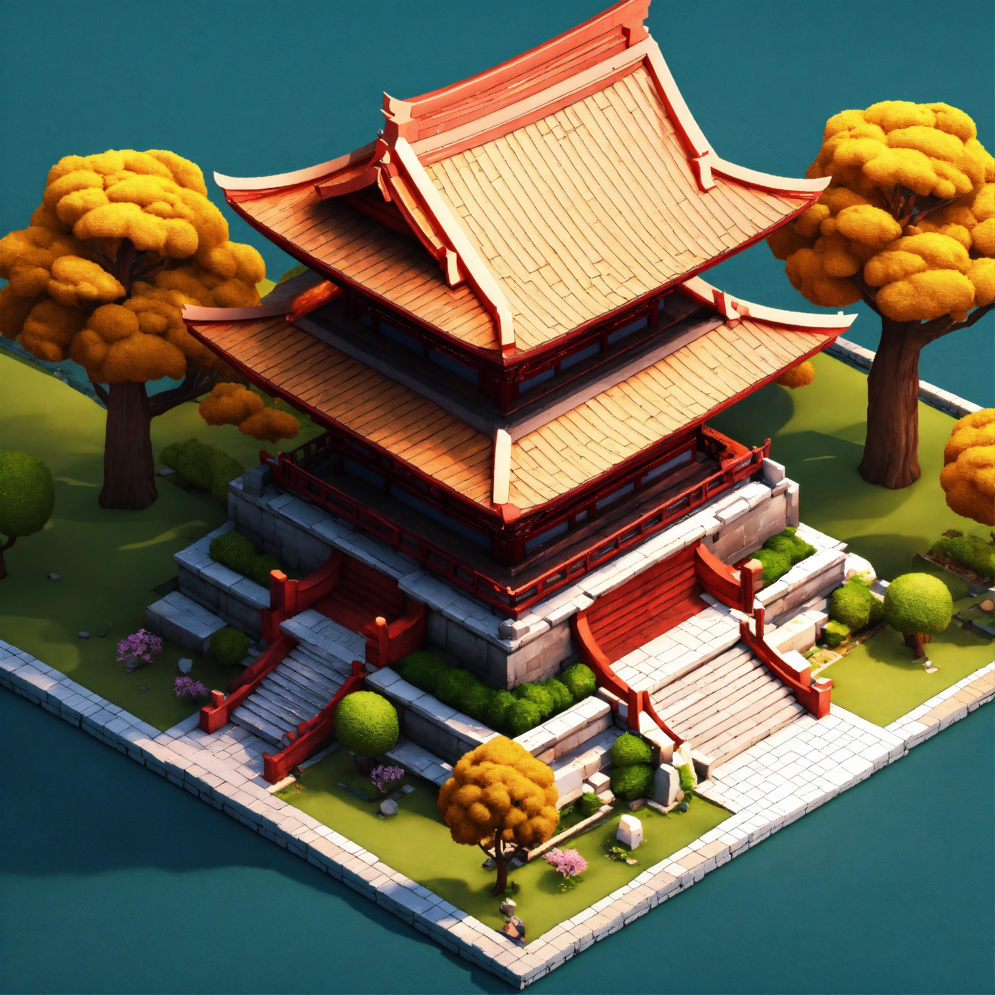 Lexica - Japanese temple, game art, cartoon, minimalism, 3d animation ...