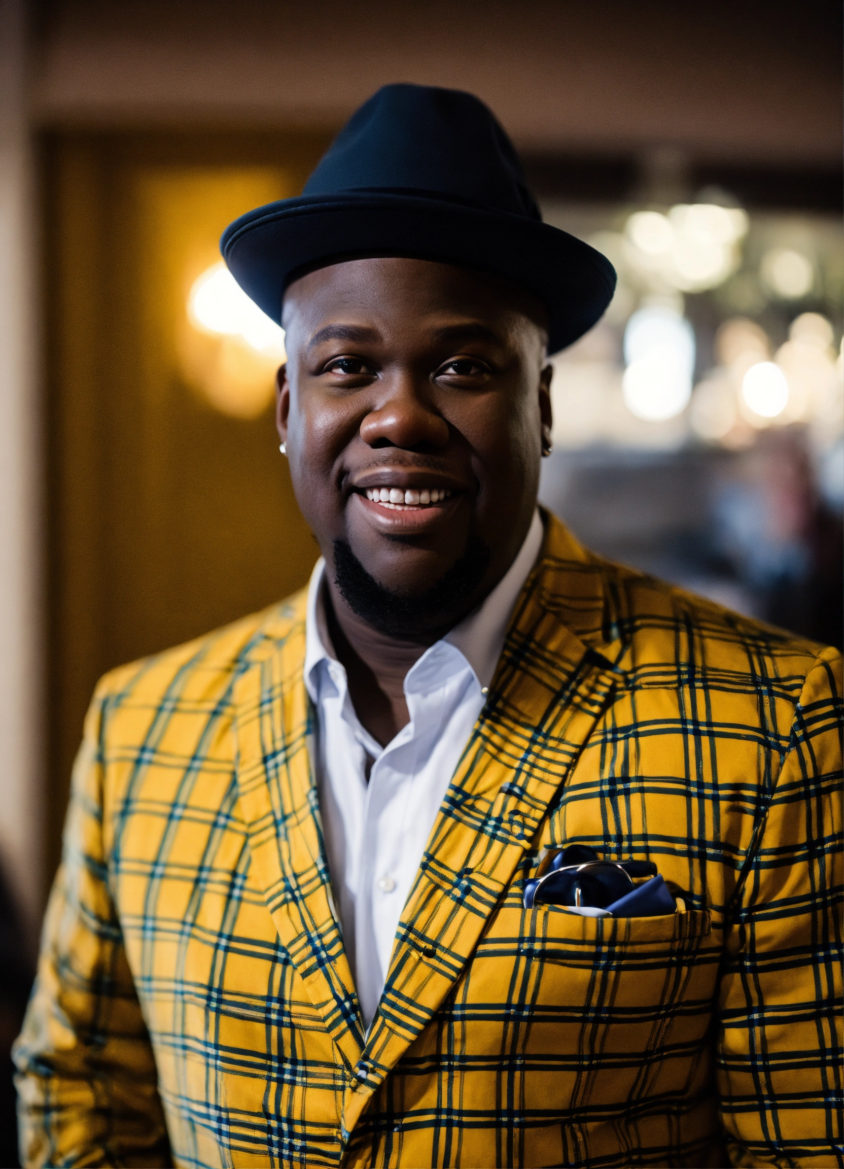 Lexica - Cedrick the Entertainer, facing the camera