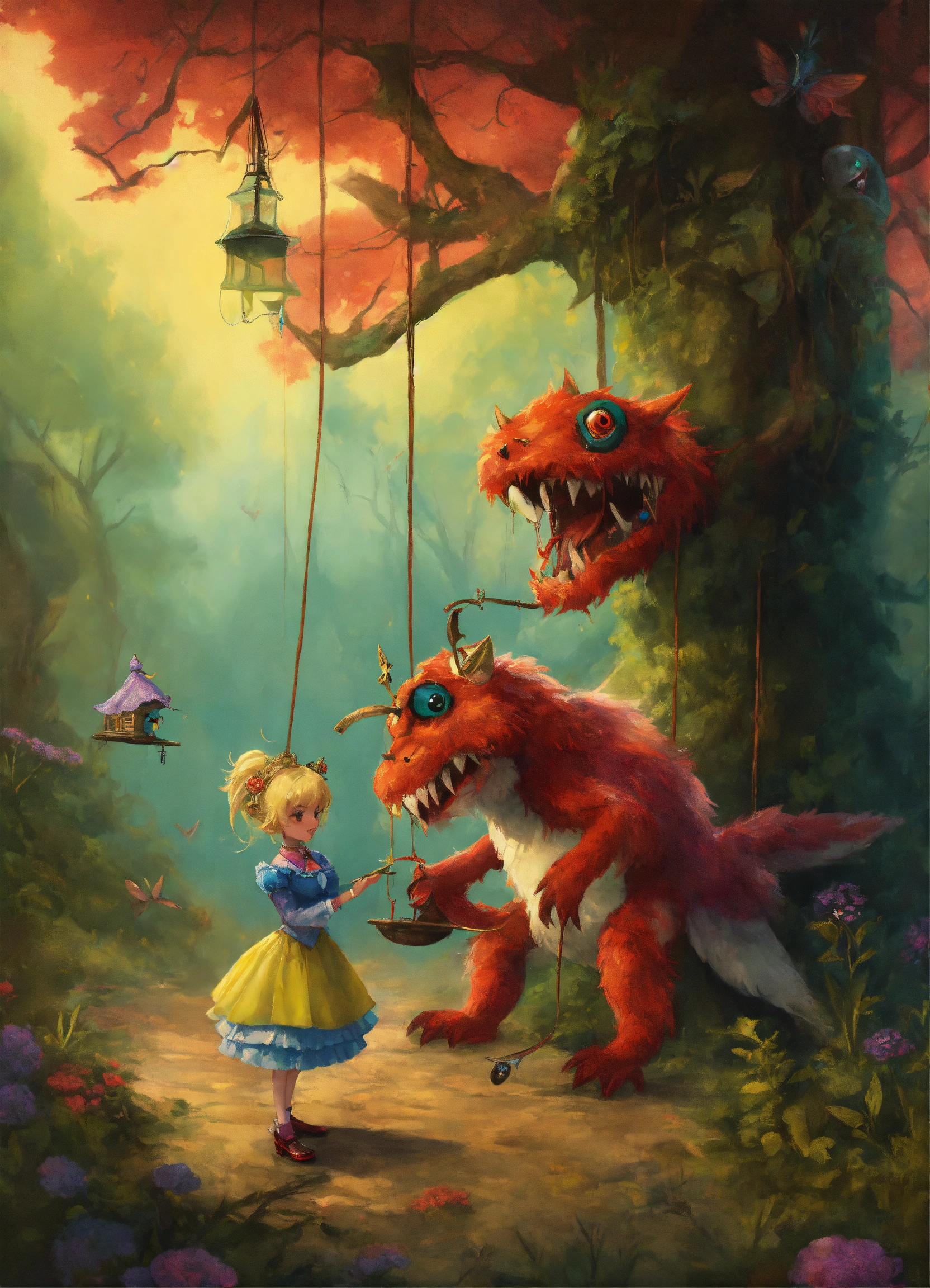 Lexica - A monster using the clever disguise of a pretty damsel as a ...