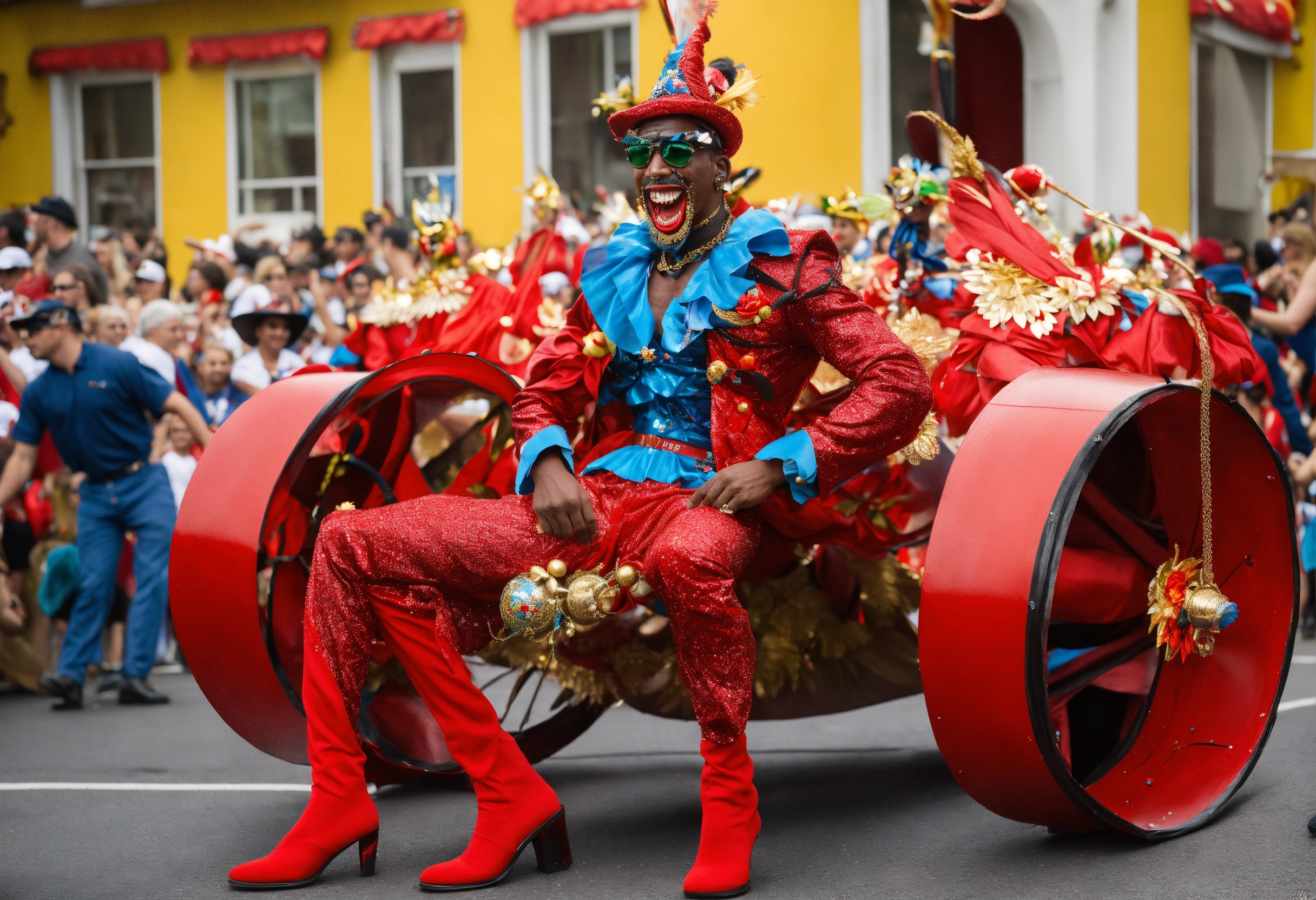 Lexica - Beelzebub, the red devil of a man, carnival parade superstar ...