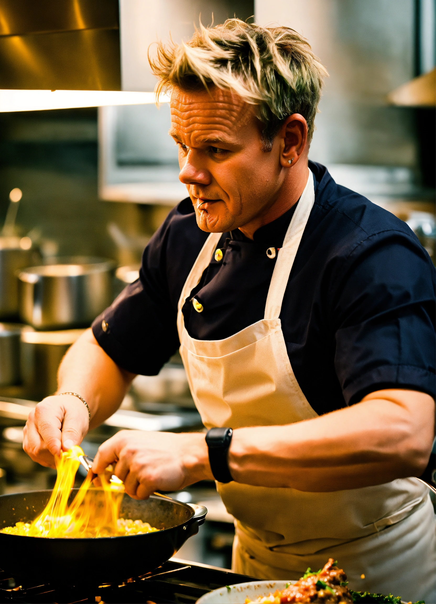 Lexica - Gordon ramsey cooking