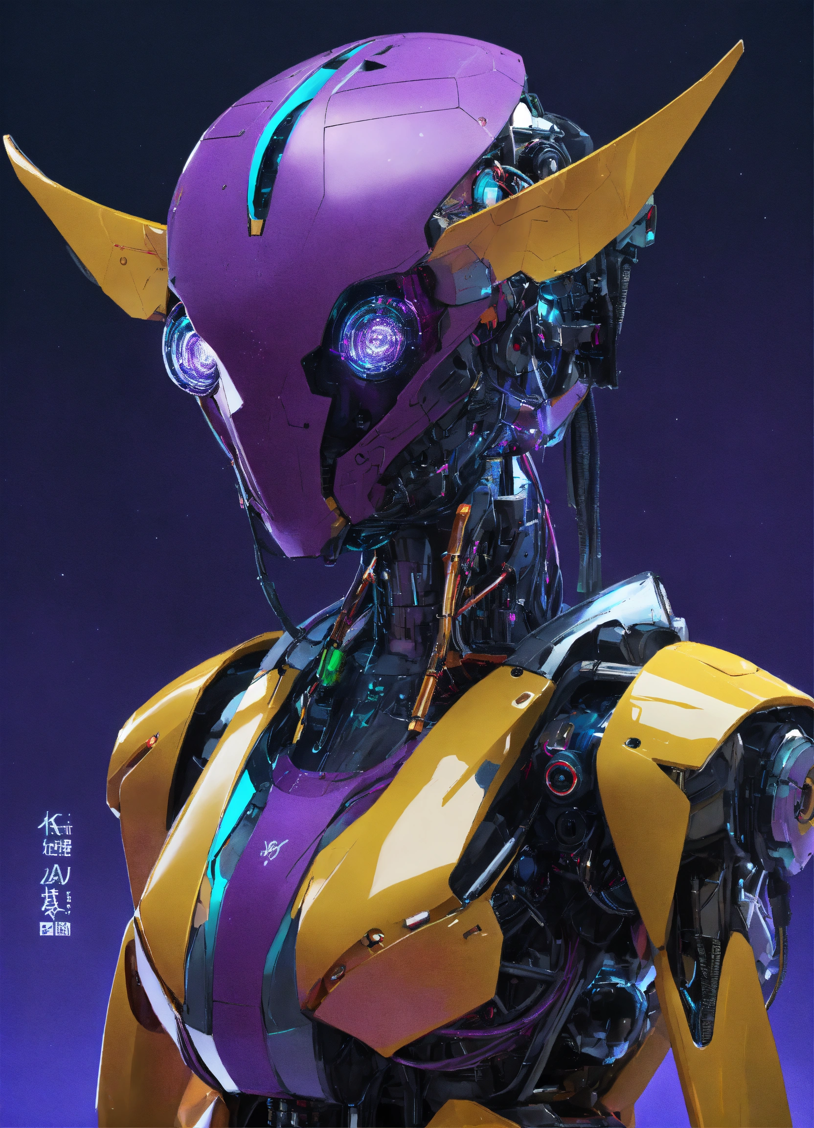 Lexica - Transform a robot's face into a half-animal, adult, half-Al ...