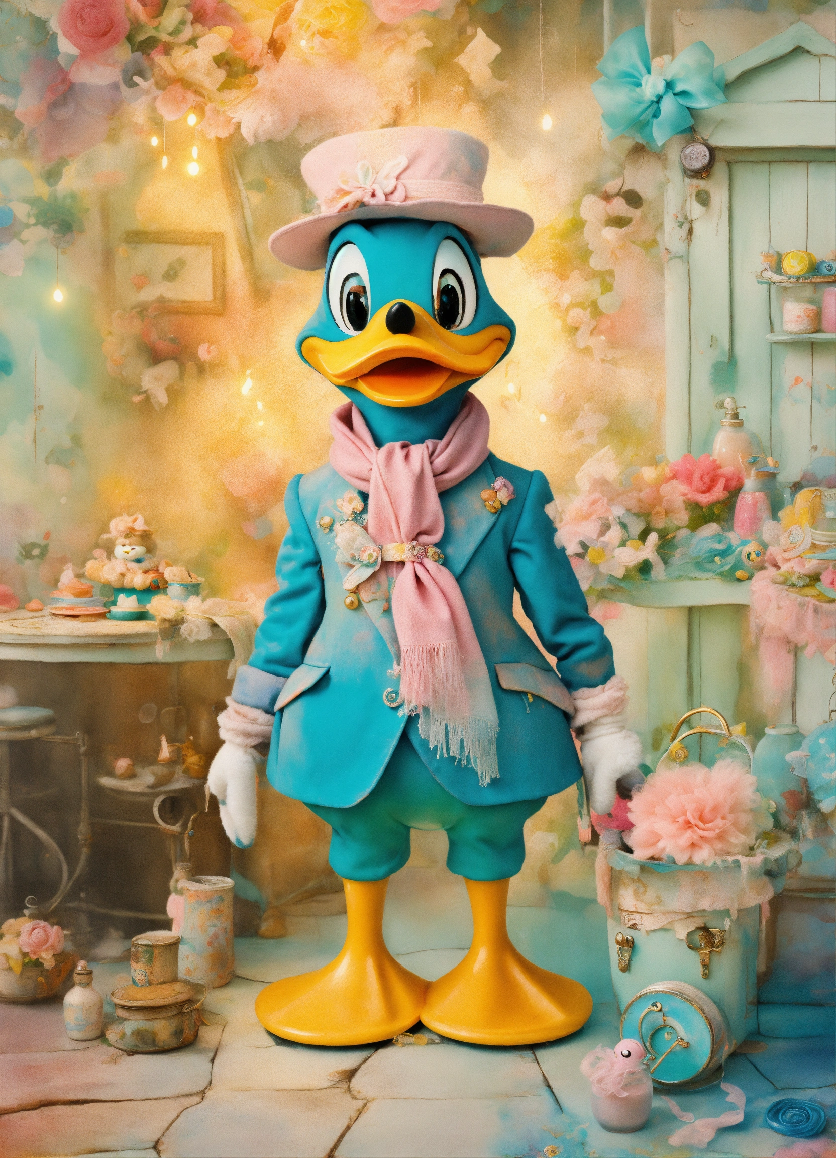 Lexica - Shabby chic dreamy mist pastel junk journals whimsical cute ...