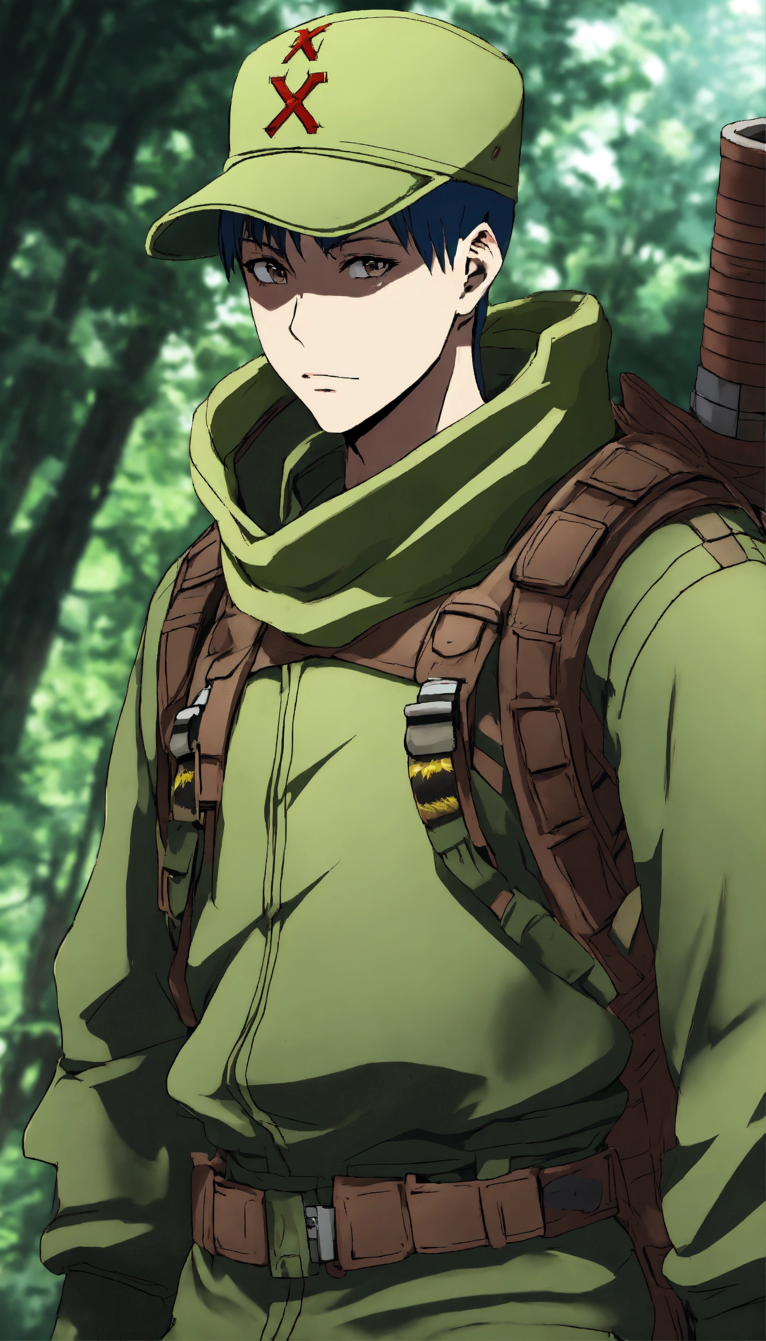 Lexica - Nen user soldier guerilla in hunter x Hunter style