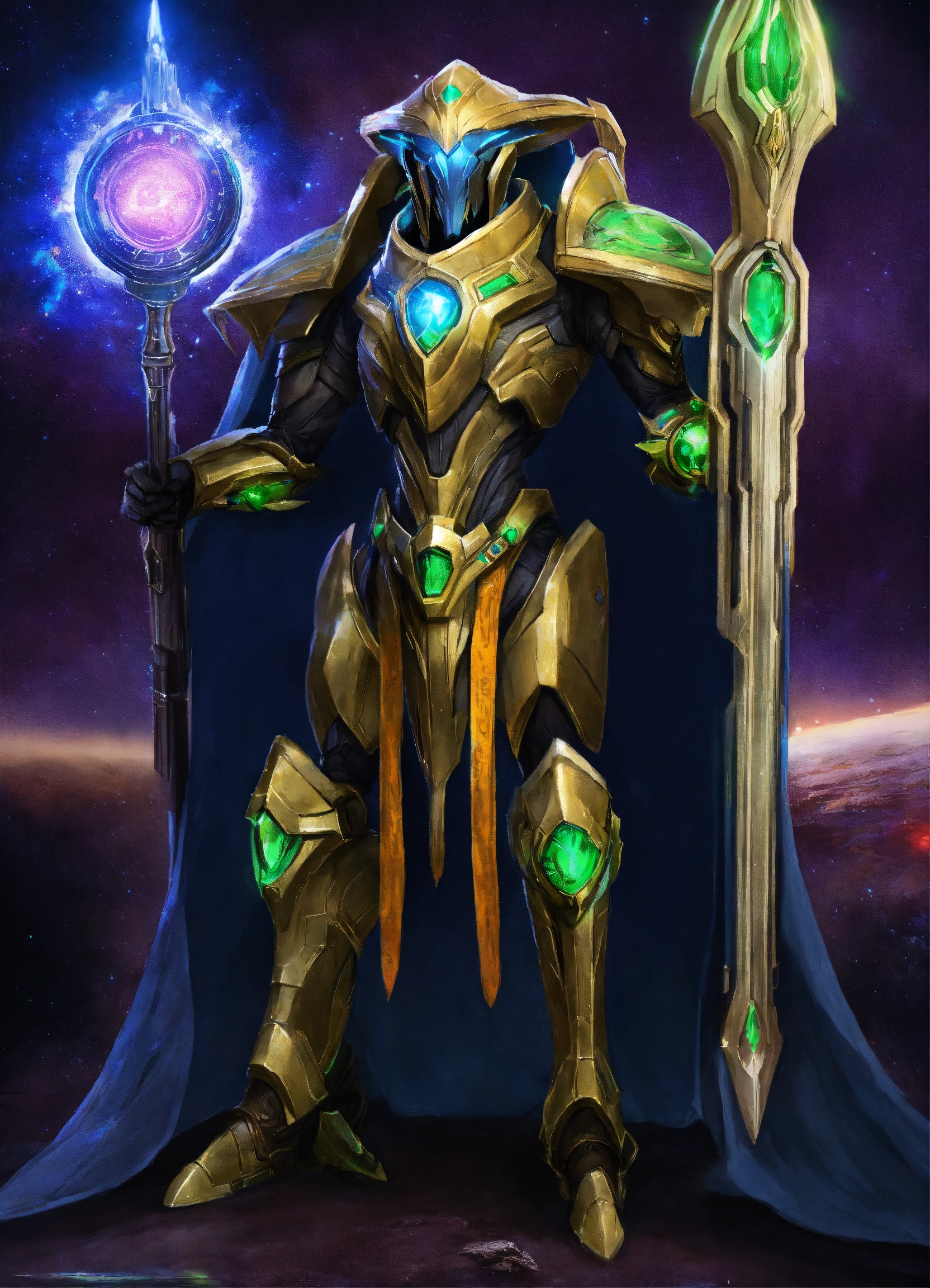 Lexica - Protoss zeratul, starcraft protoss art