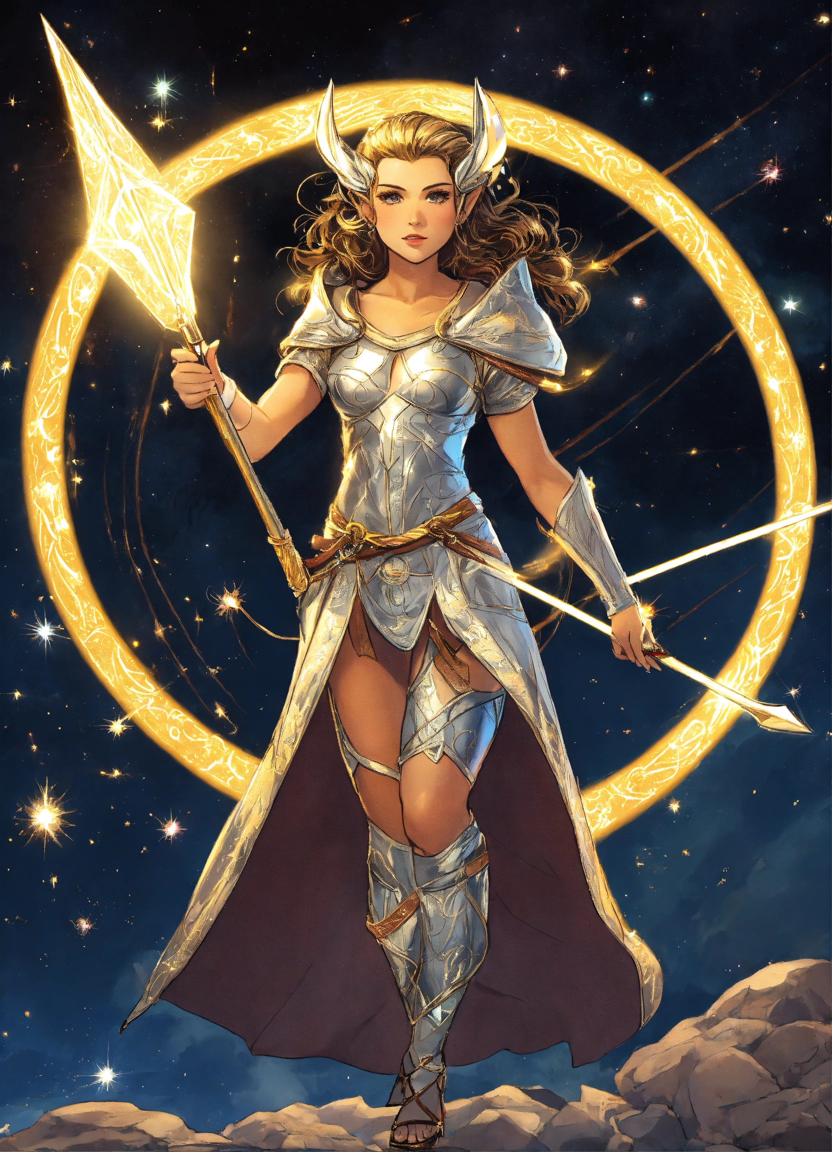 Lexica - An enigmatic celestial Halfling Goddess of the Hunt, Luck, and ...