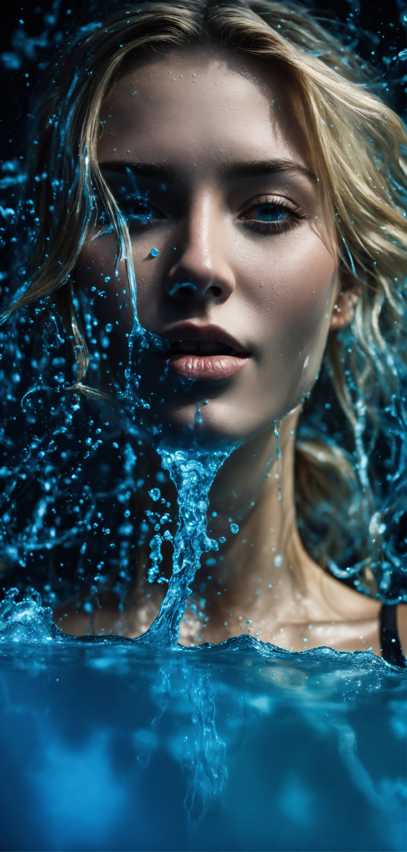 Lexica - Photo 16k, ultra realist, Variant Movie "BLUE LAGOON" blond ...