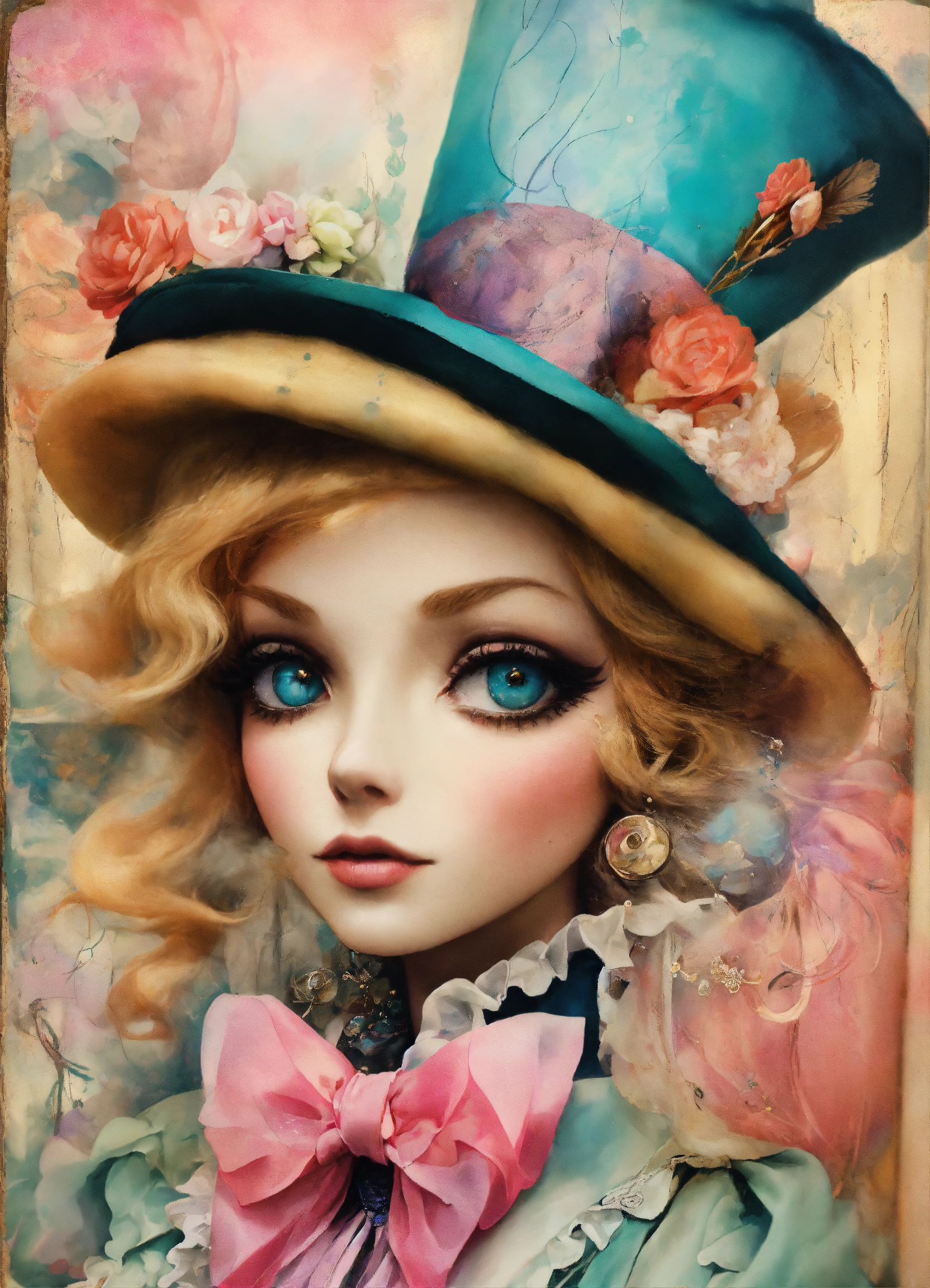 Lexica - Shabby chic dreamy mist pastel junk journals whimsical cute ...