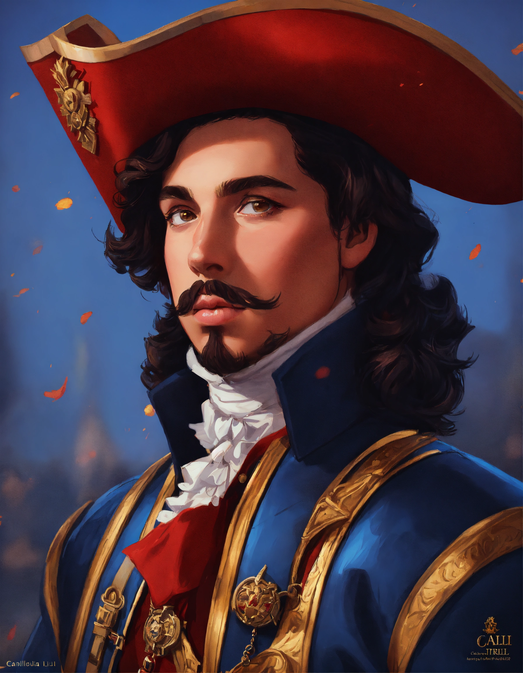 Lexica - Louis XIII, from the movie The Three Musketeers, cartoon oil ...