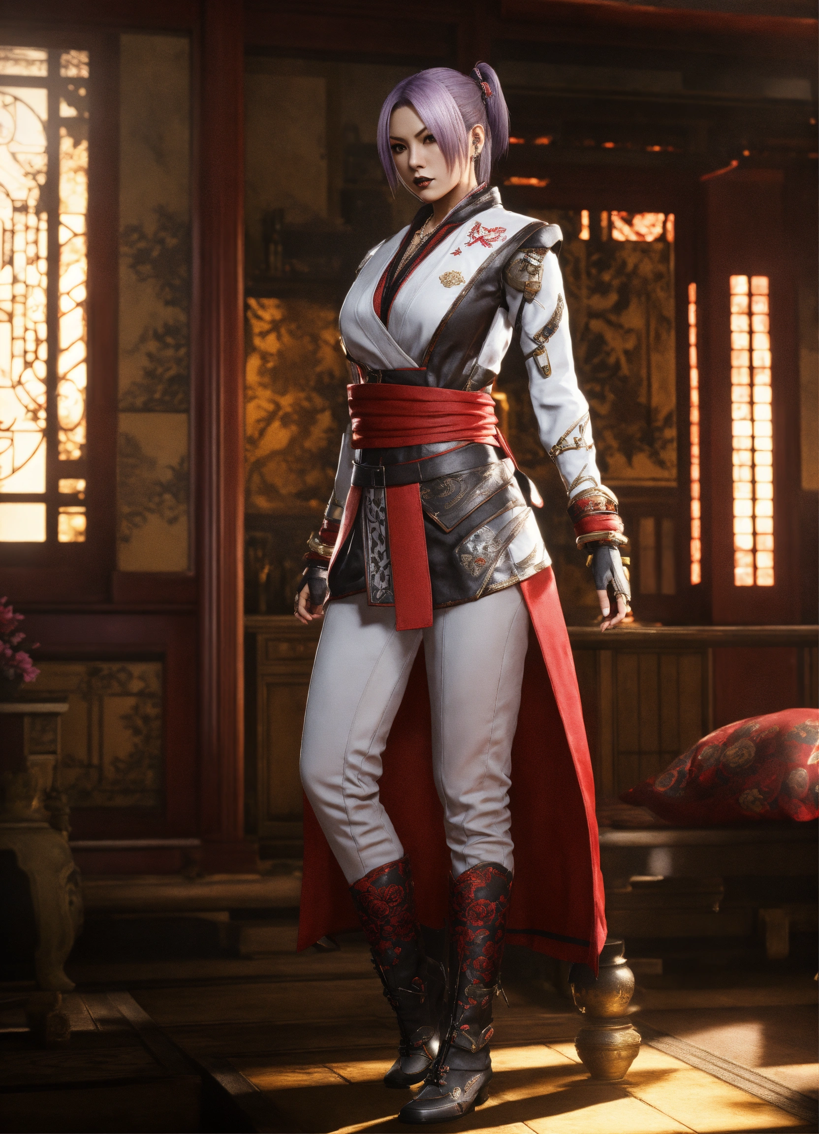 Lexica - A high detailed picture, 8k, kunimitsu from tekken 7, in ...