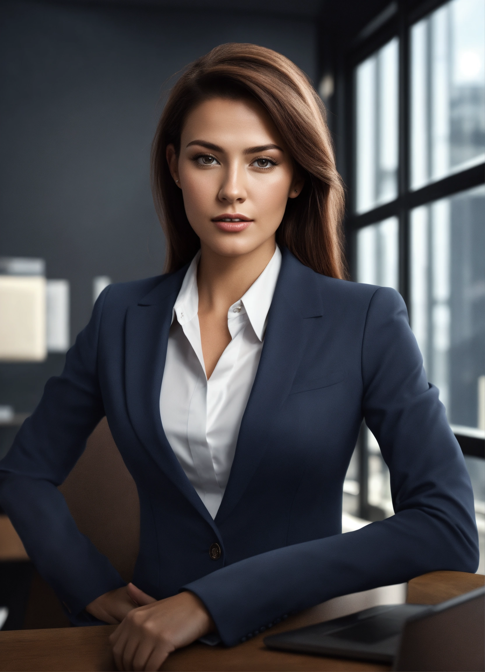 Lexica - Business woman, high resolution, realistic