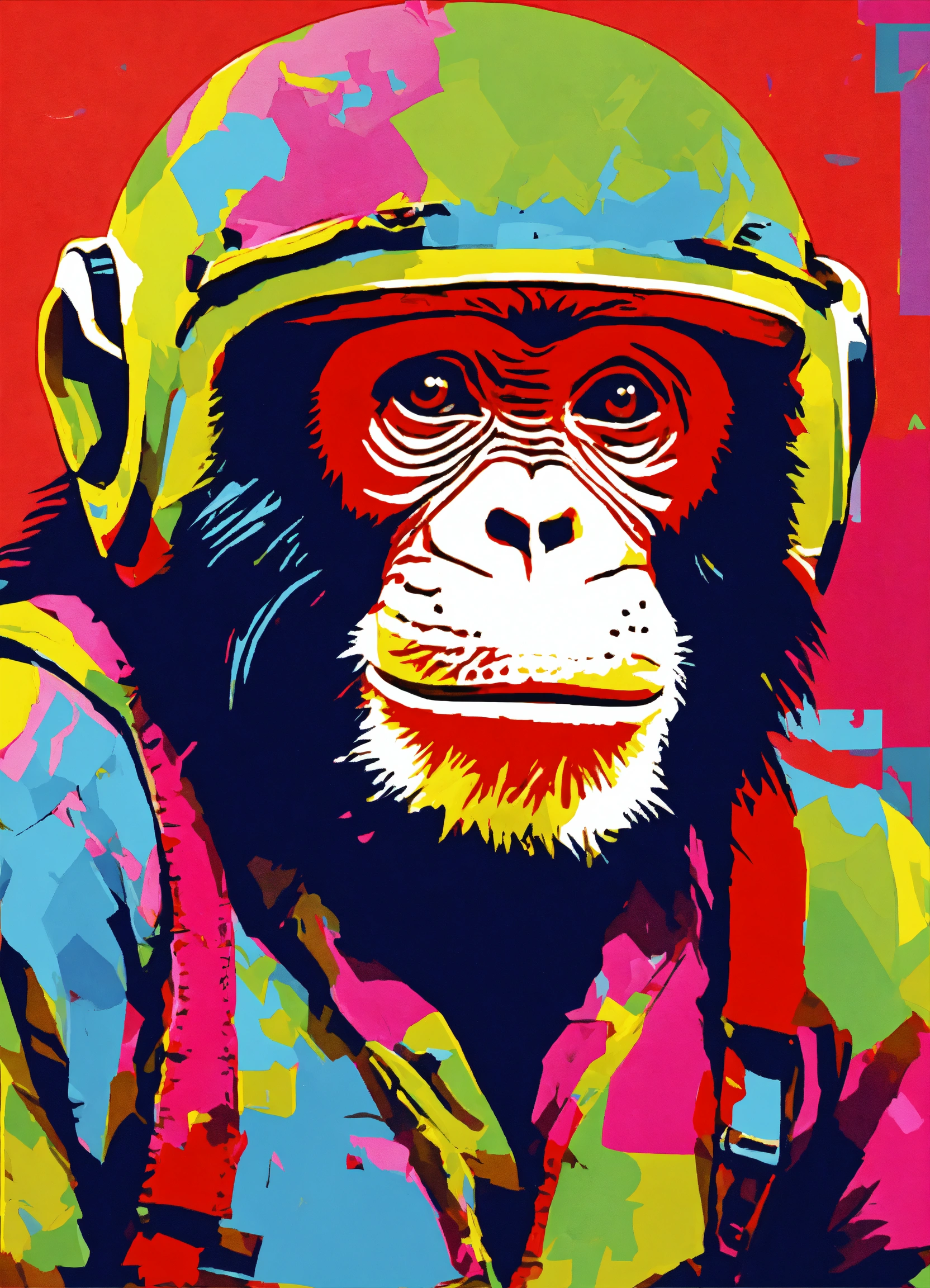 Lexica - Monkey pop art