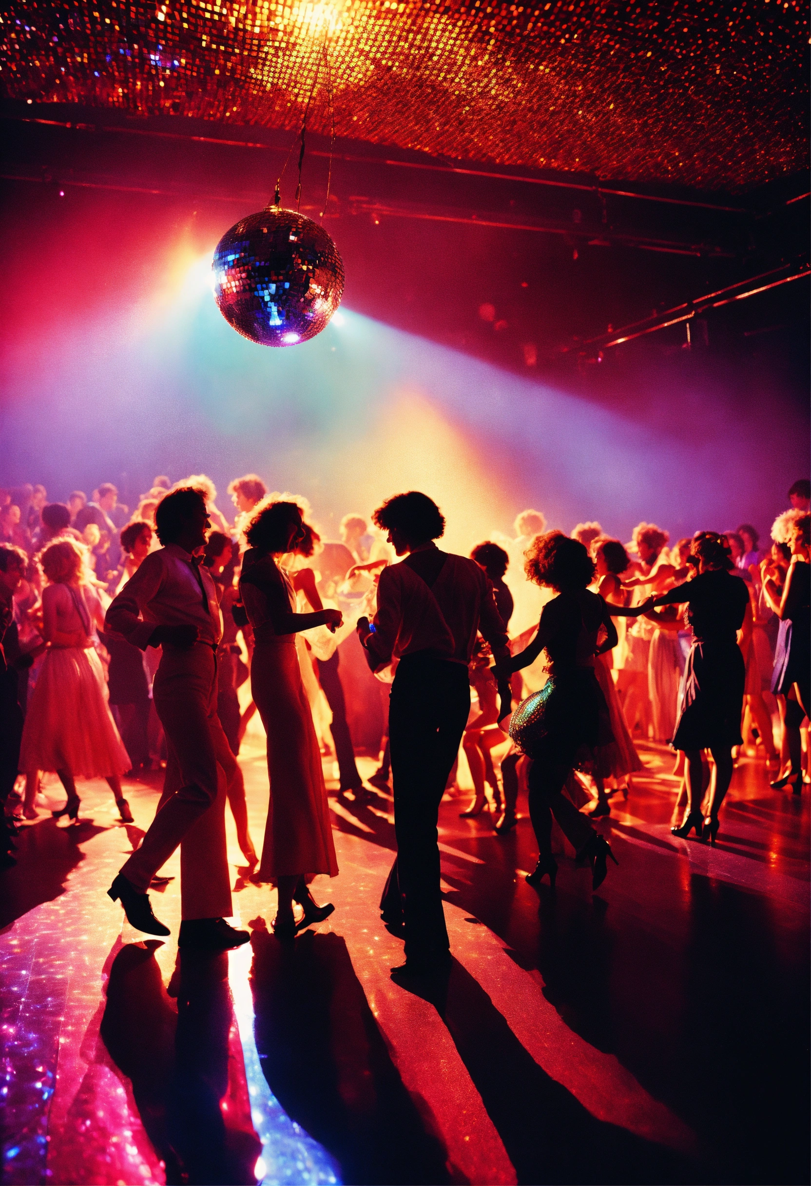 Lexica - People dancing under disco ball 1980