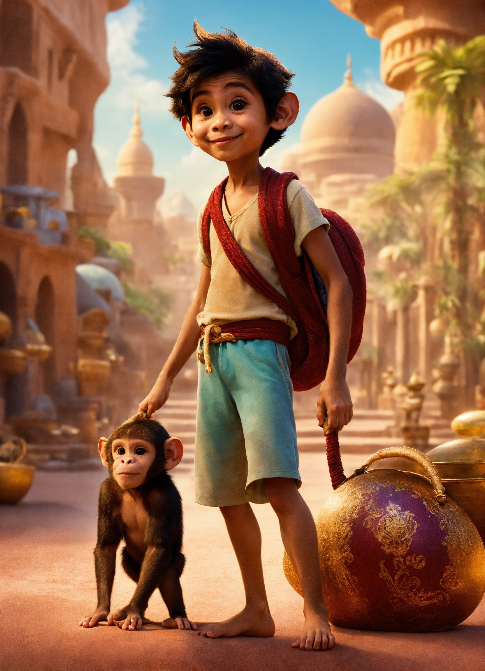 Lexica - A charismatic and adventurous young boy who loves exploring ...