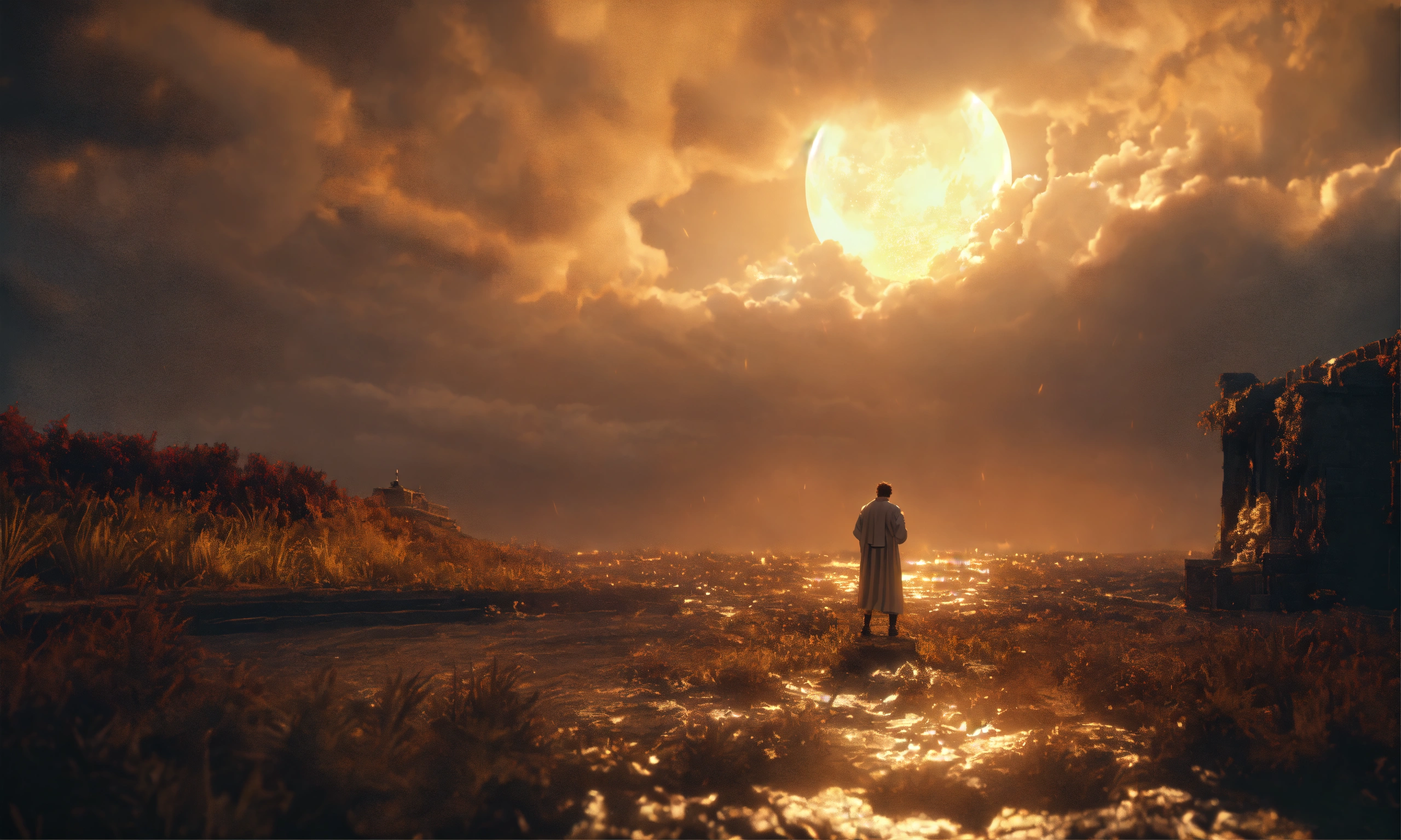 Lexica - Biblical story of Noah praying to God, insanely detailed and ...