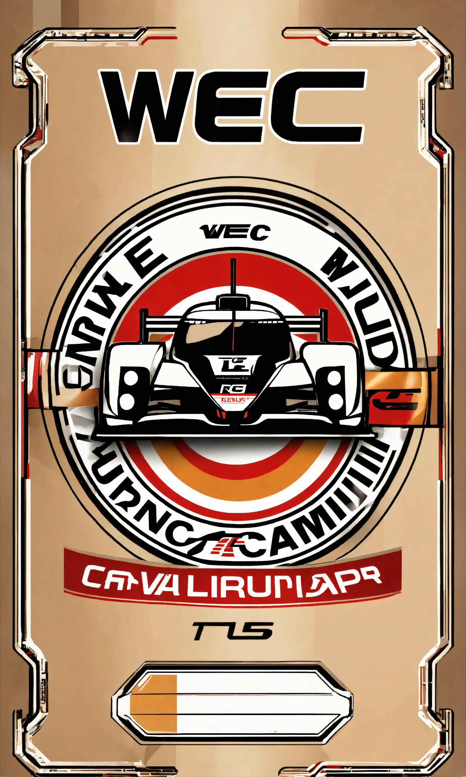 Lexica - WEC World endurance championship card VIP ID pass background ...
