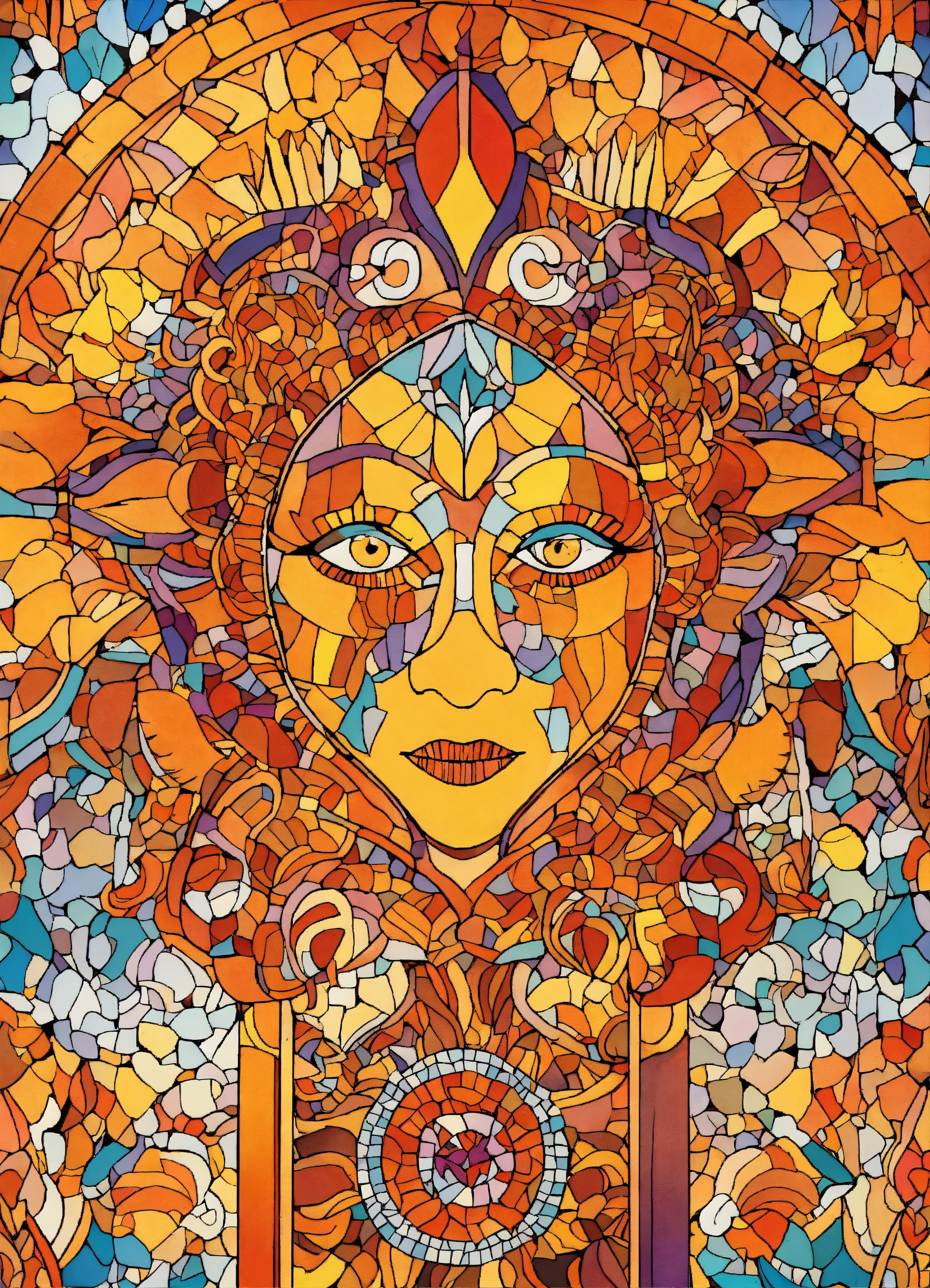 Lexica - Coloring book cover. The color palette gas shades of deep ...