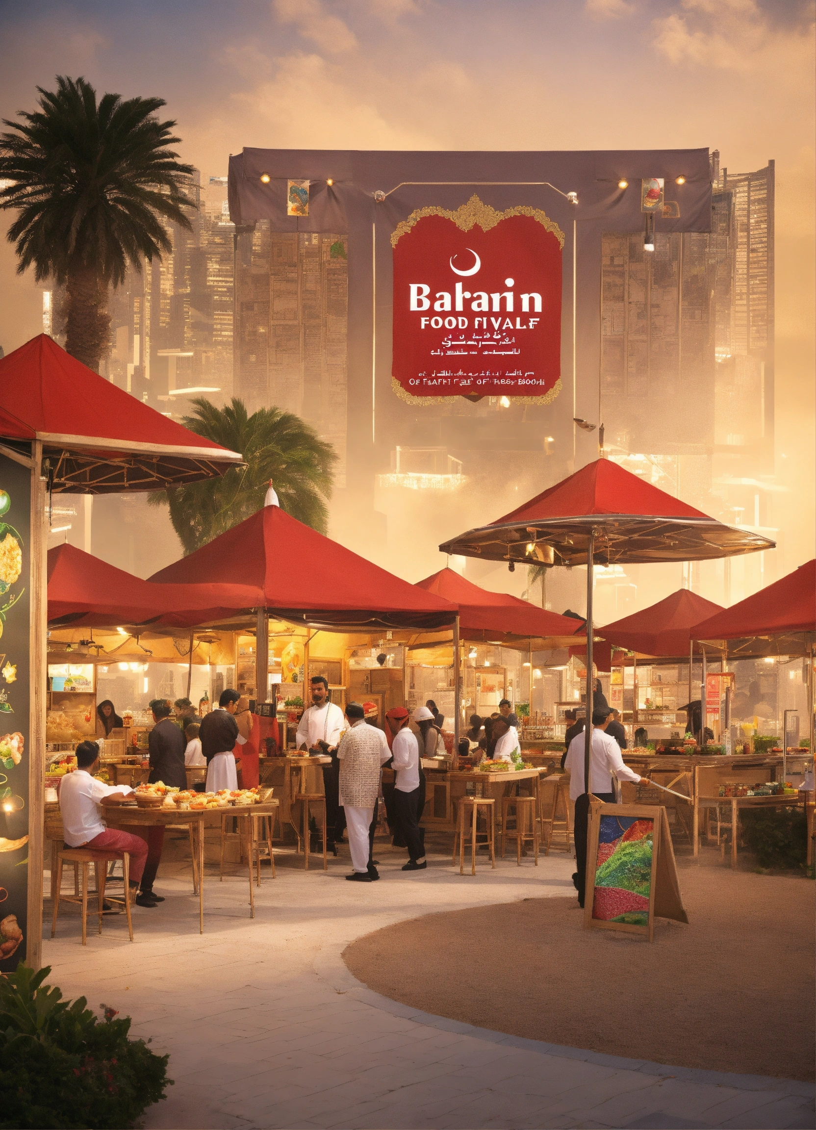 Lexica - "Visualize the 'Taste of Bahrain' food festival Designated ...