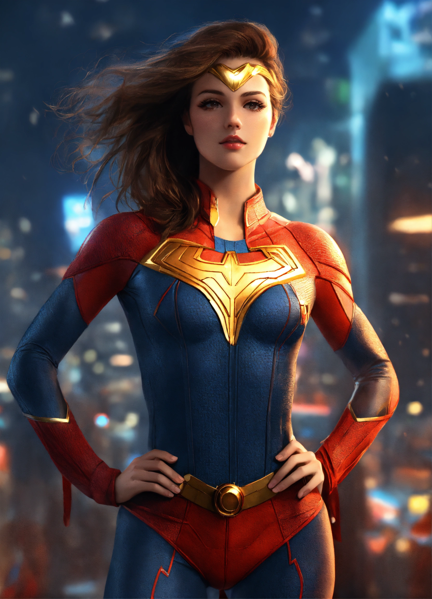 Lexica - Woman, female, woman, superhero style, superhero, 4k, detailed ...