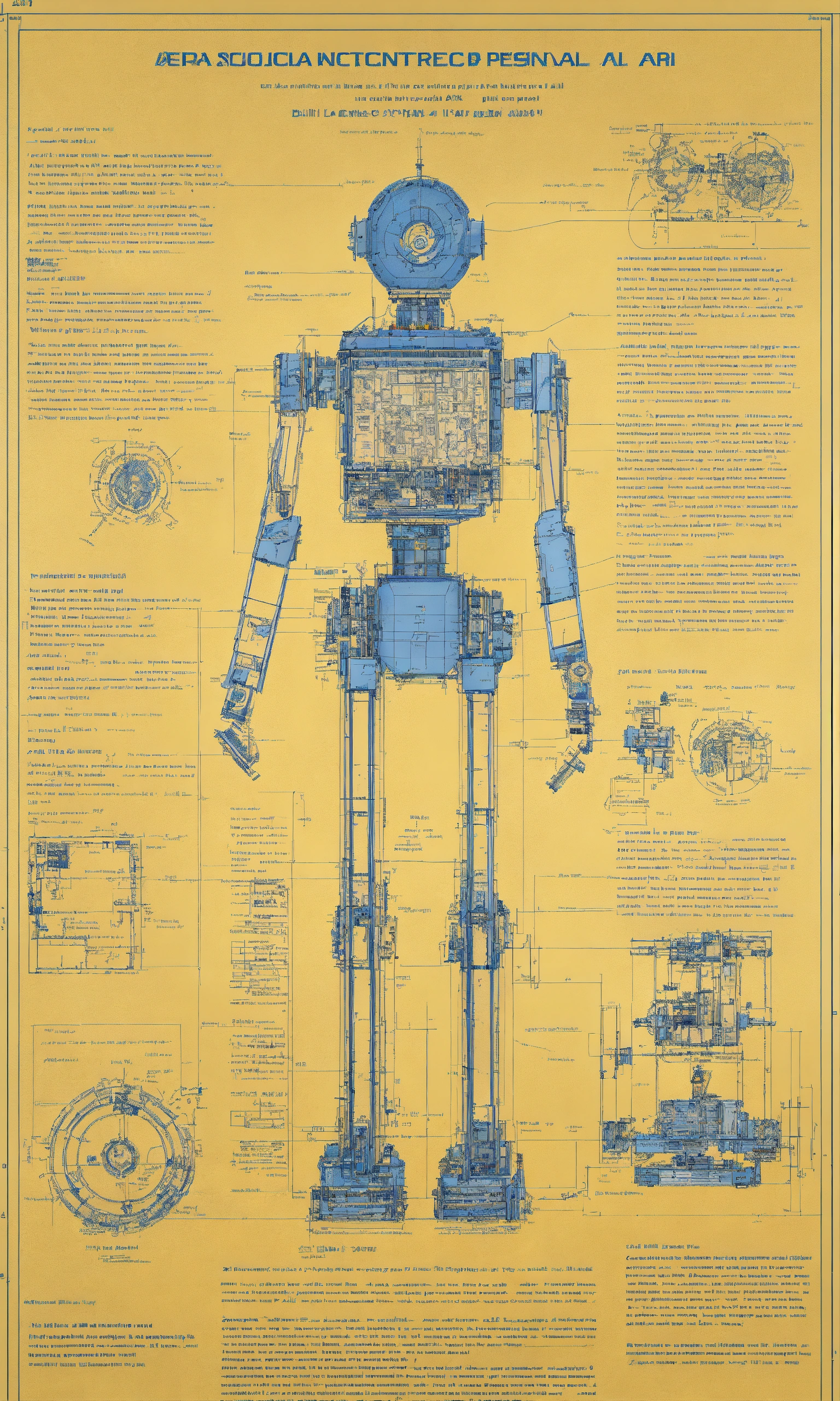 Lexica - Public Service Poster "Build Personal AI"; Technical ...