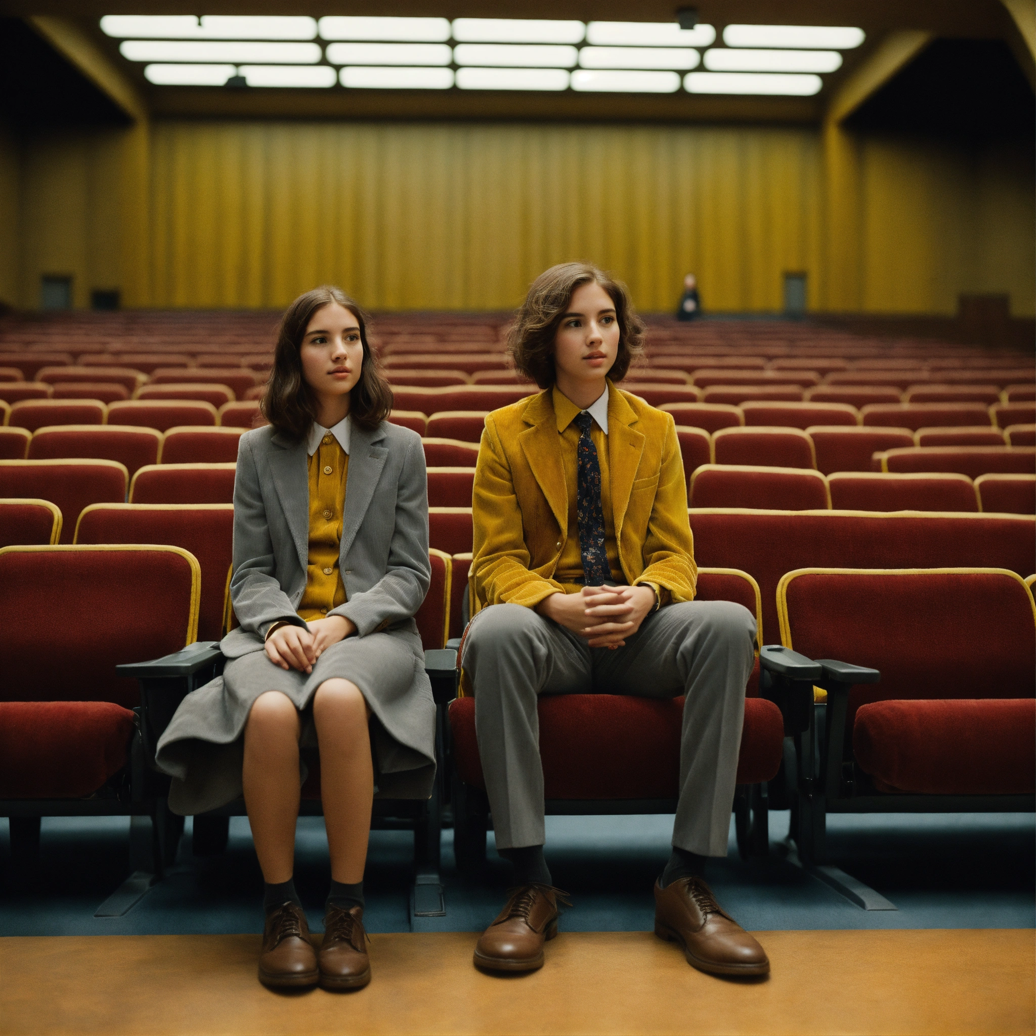 Lexica - A realistic grey alien standing in a lecture auditorium ...