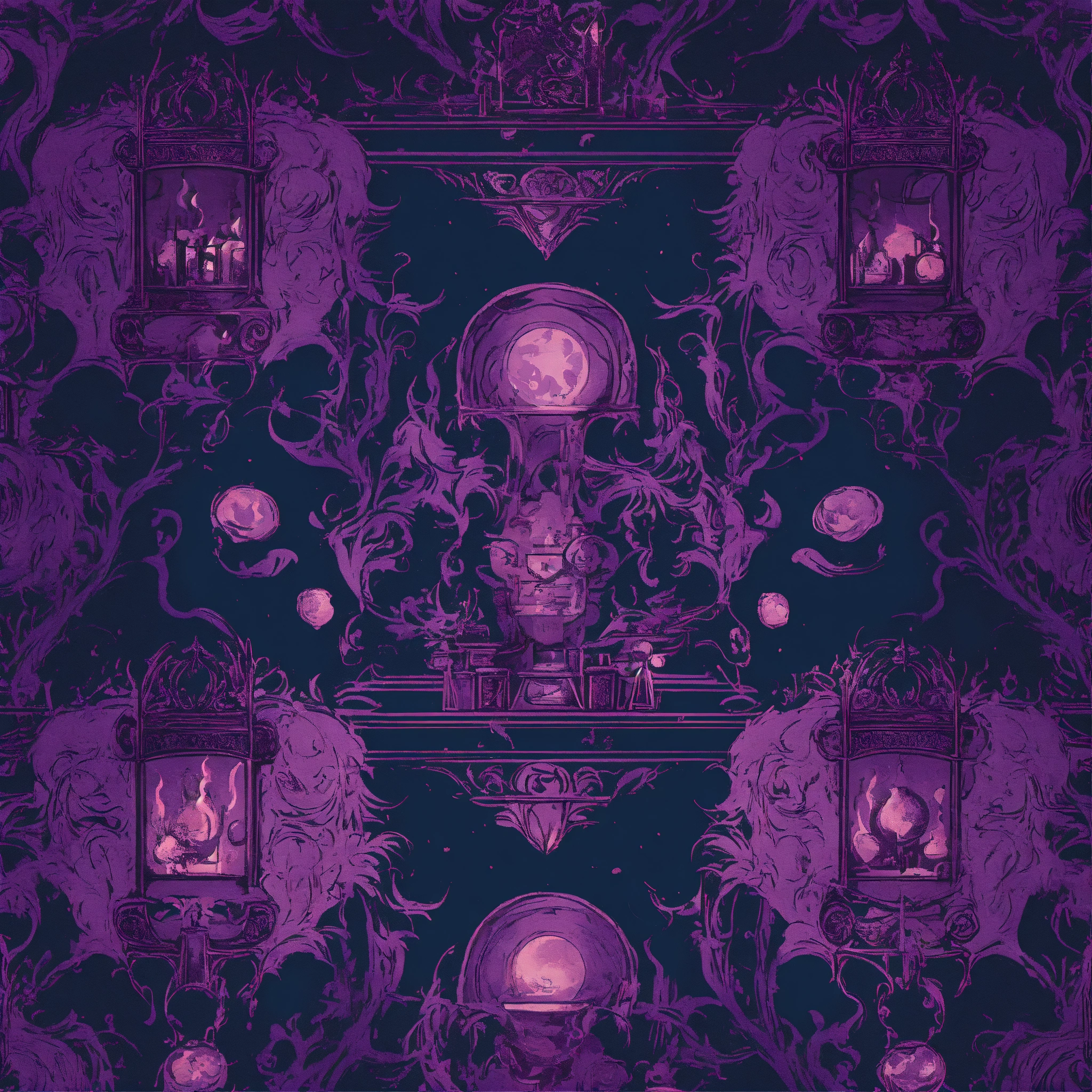 Lexica - An eldritch arcane background pattern, repeating wallpaper ...