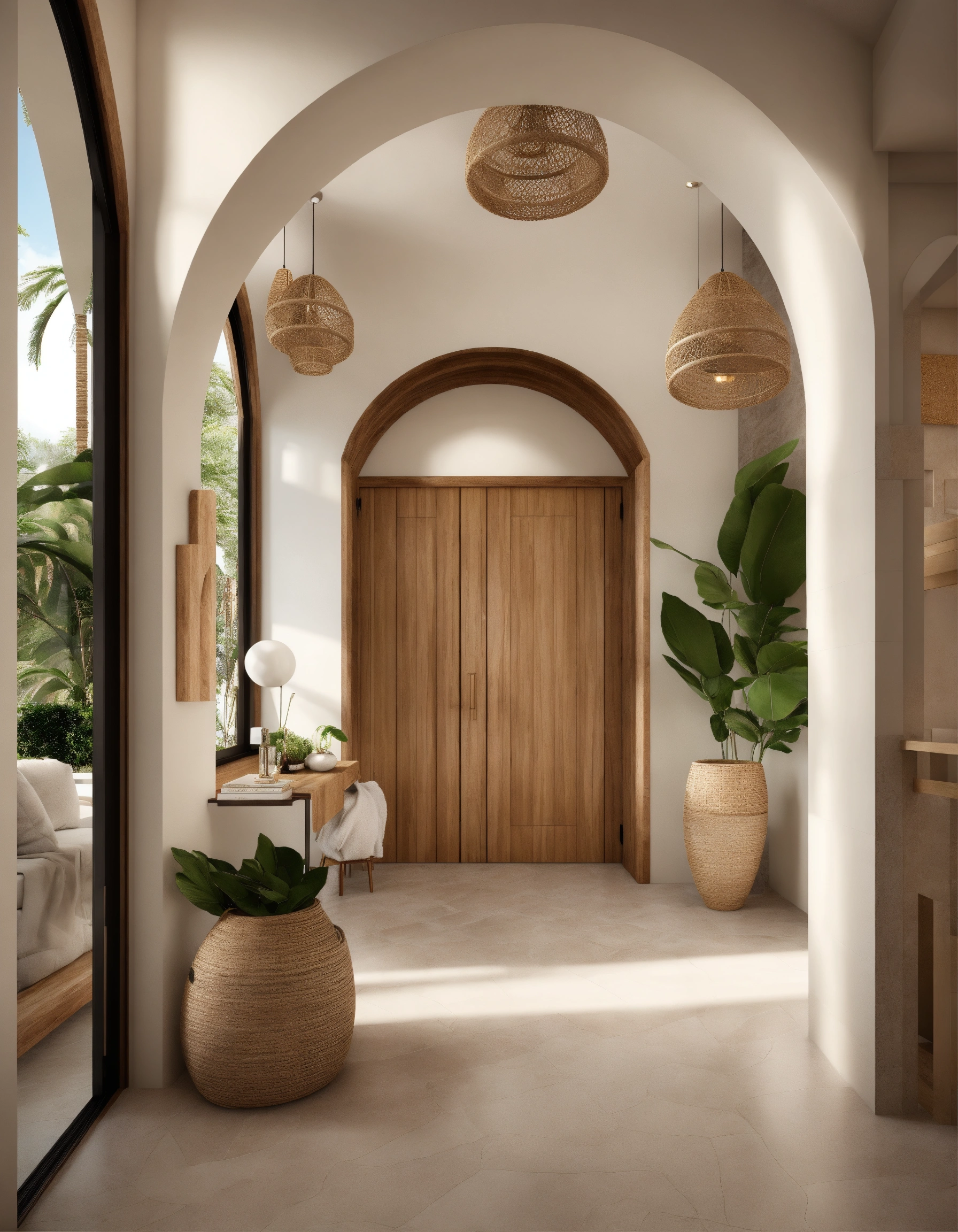 Lexica - Ultra realistic photo of Modern take on upscale bali inspired ...