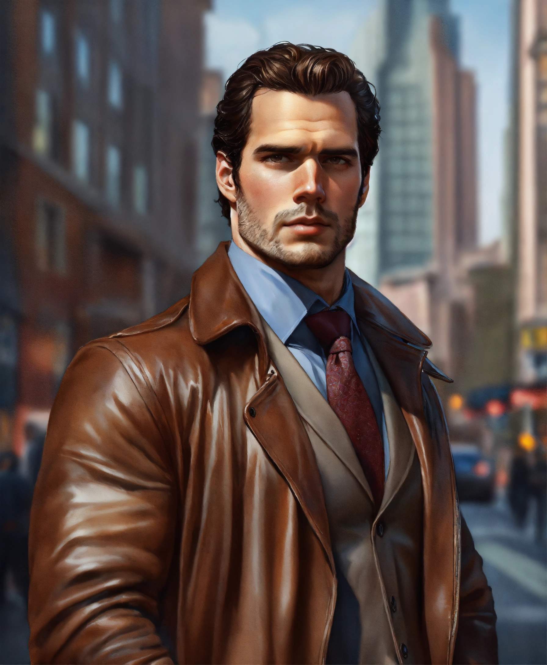 Lexica - Ultra realistic illustration, a 35-year-old male, Henry Cavill ...