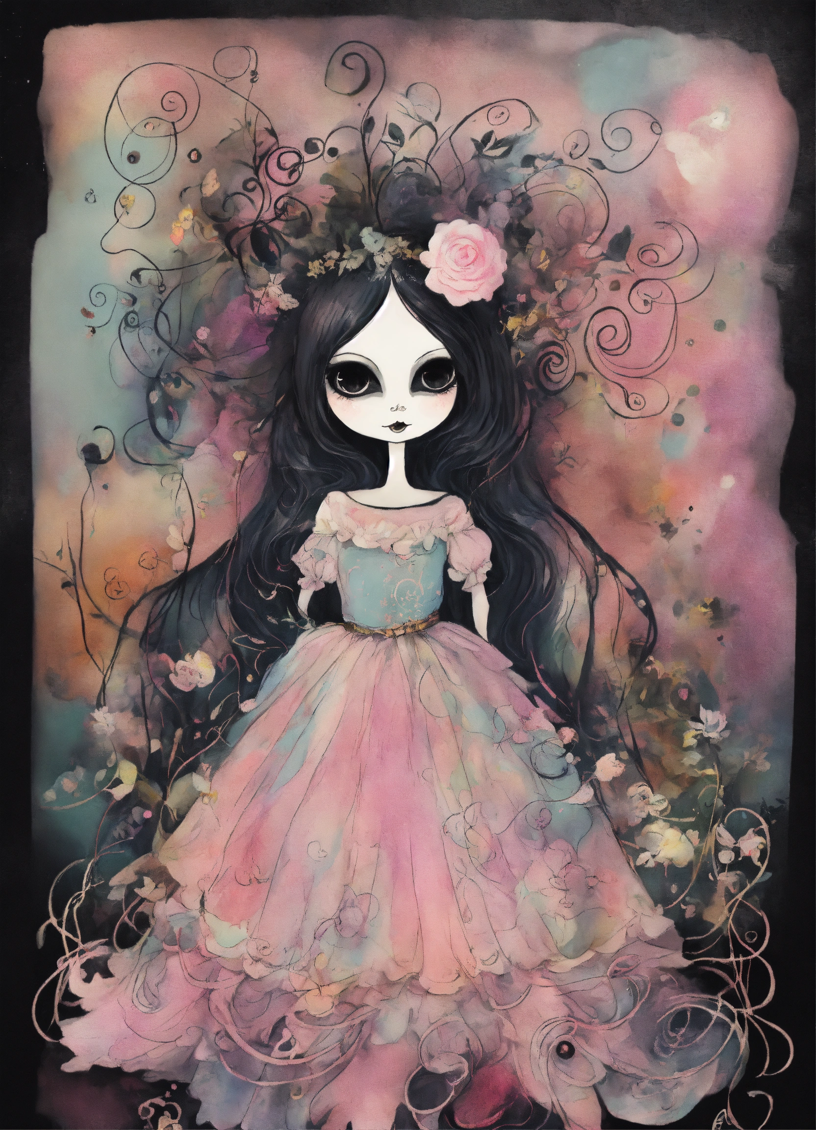 Lexica - Shabby chic dreamy mist pastel junk journals whimsical cute ...