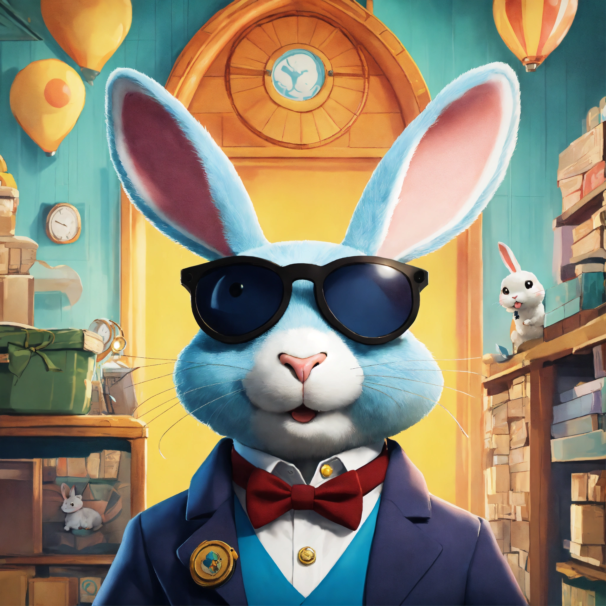 Lexica - Imagine a charming secret agent rabbit, a character that ...