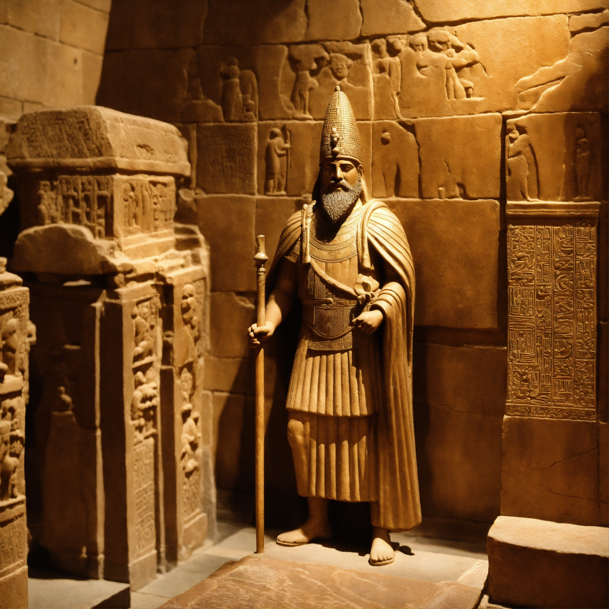 Lexica - The Mesopotamian-Babylonian king Hammurabi in the Mesopotamian ...