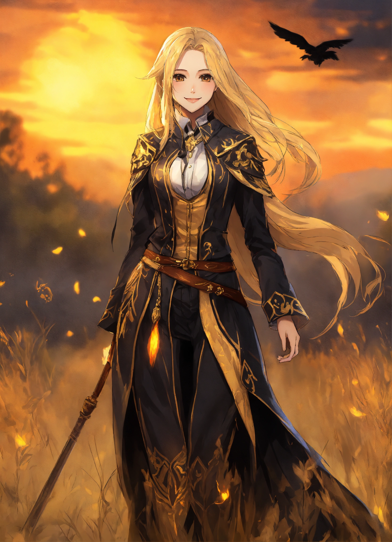 Lexica - Half angel (asimar) young female, pathfinder art style. full ...