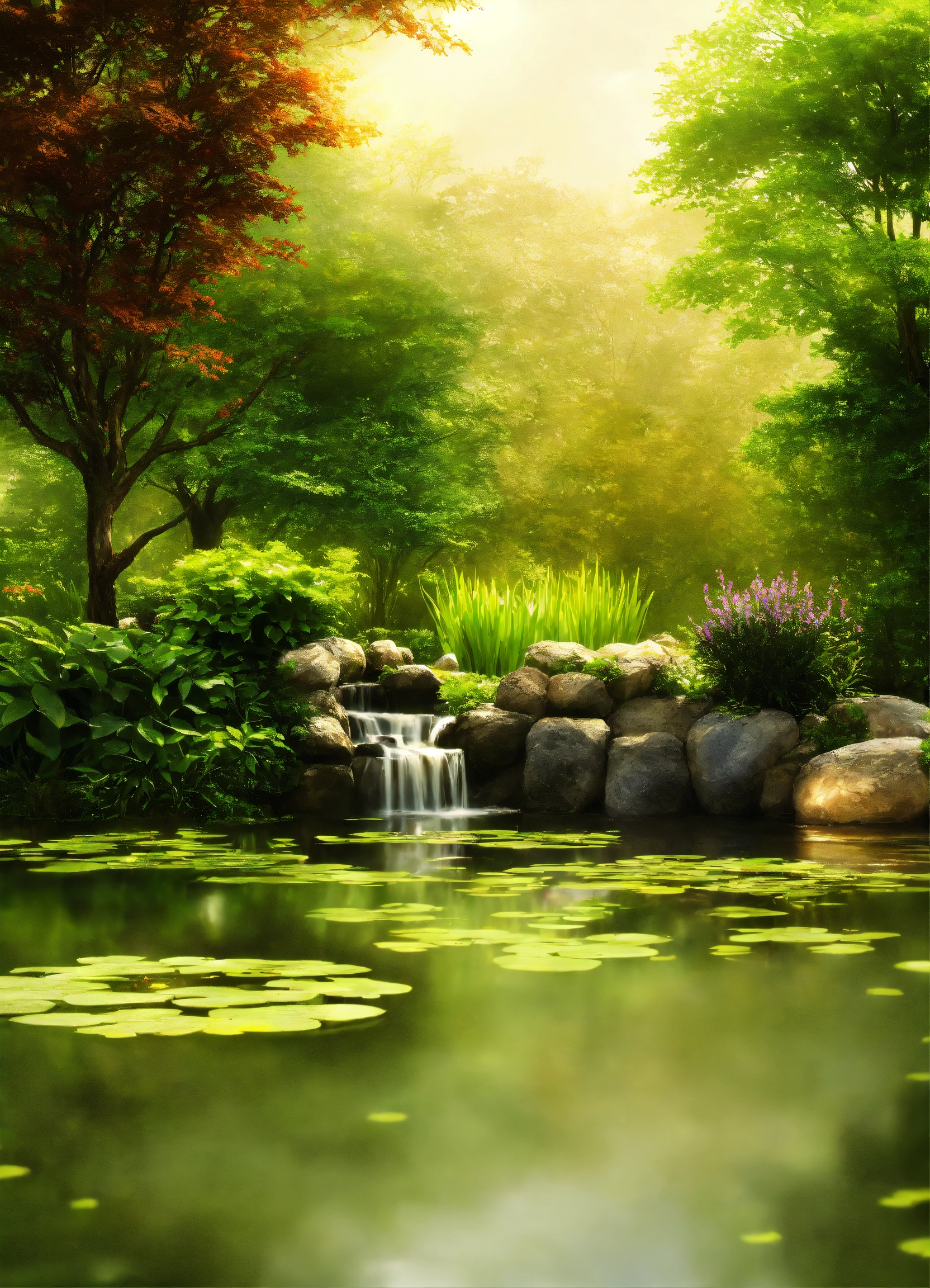 Lexica - Nature Background Use a nature-themed background, like a ...