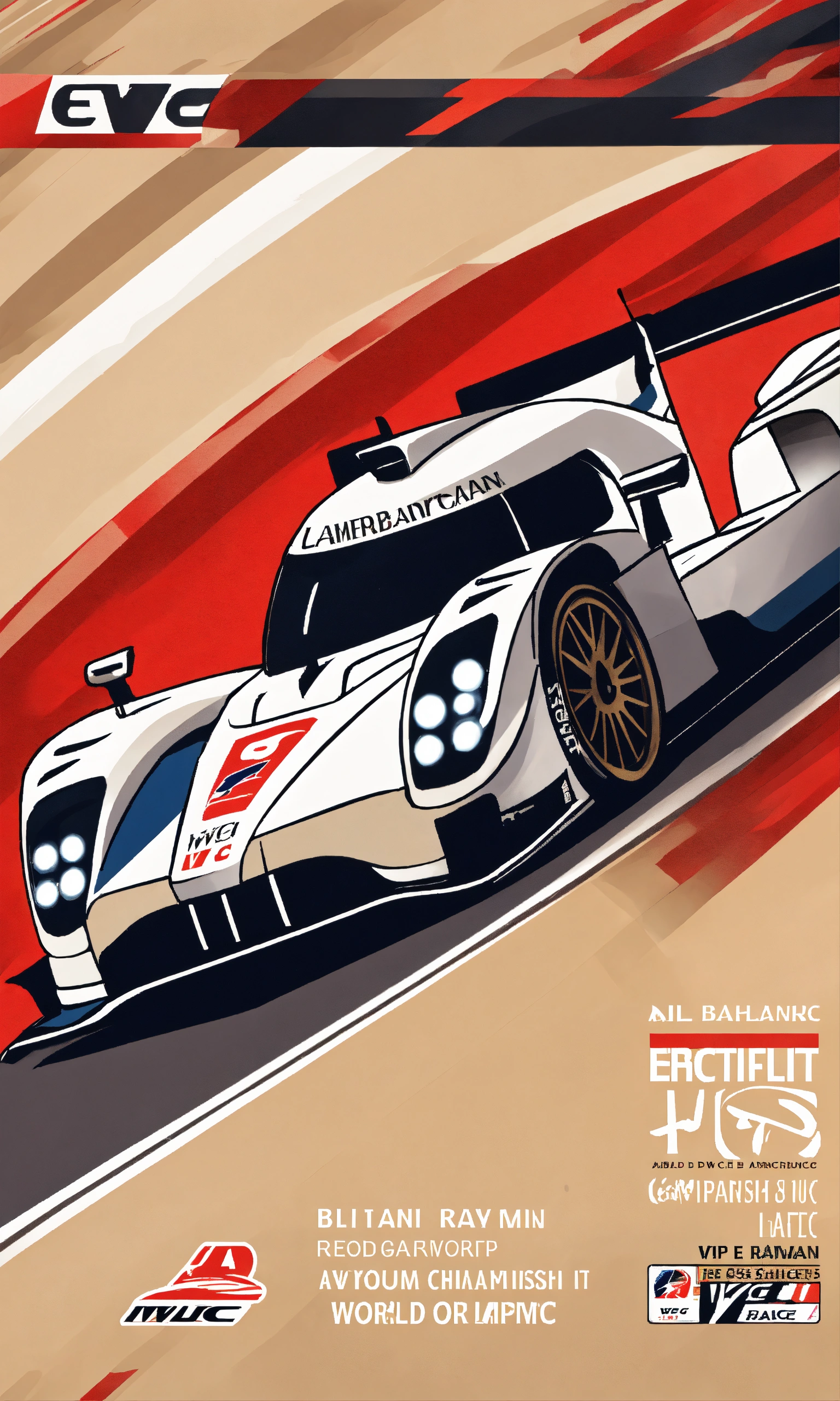Lexica - WEC World endurance championship card VIP ID pass background ...