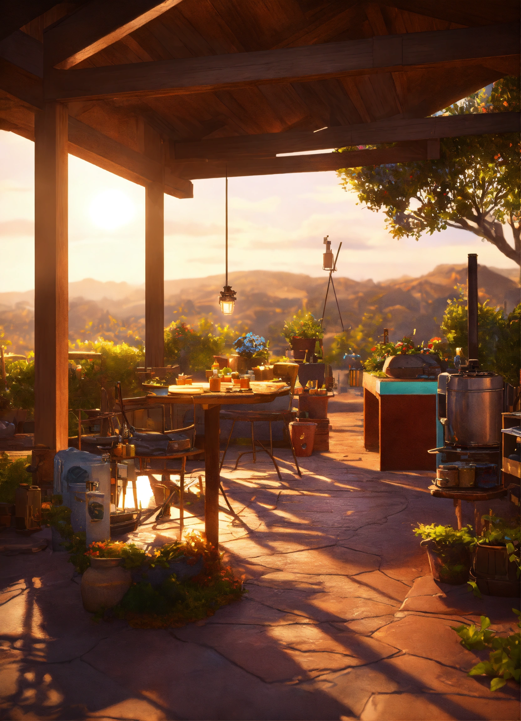 Lexica - Unreal engine, outdoor sky lighting, art station, detailed ...