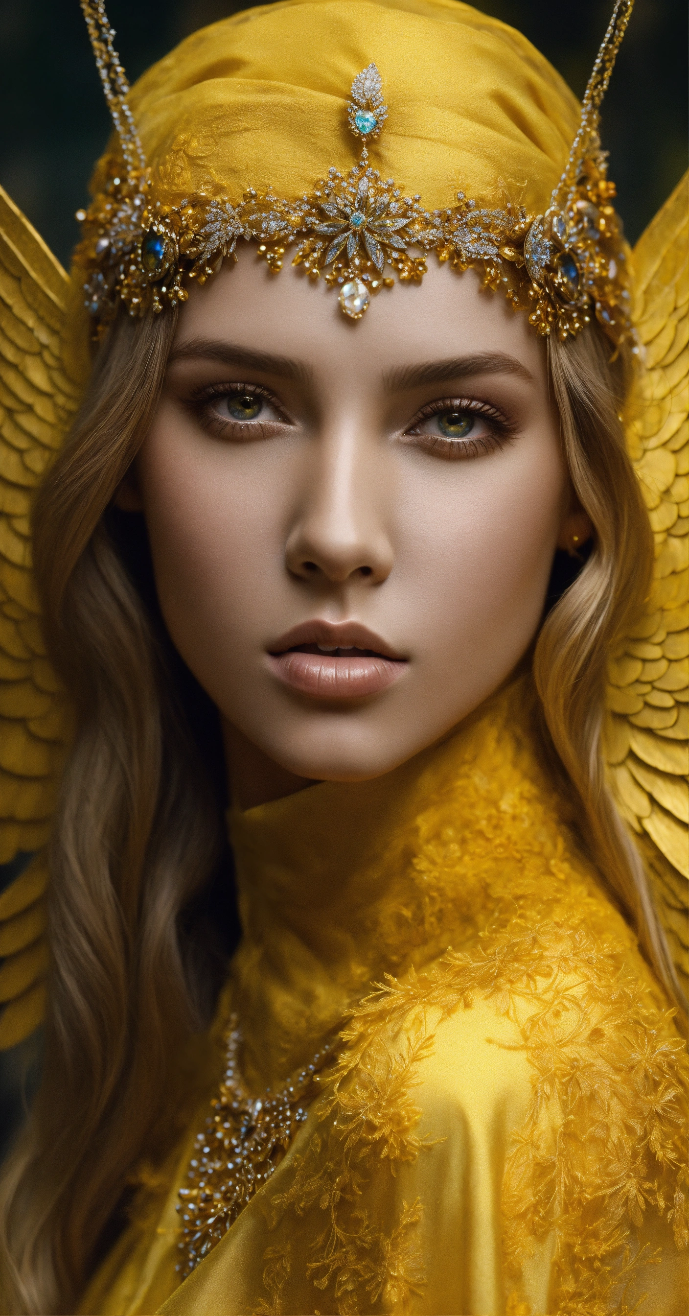 Lexica - 1 ilustracion hiperdetallado y hiperrealista. Angel Guardián ...