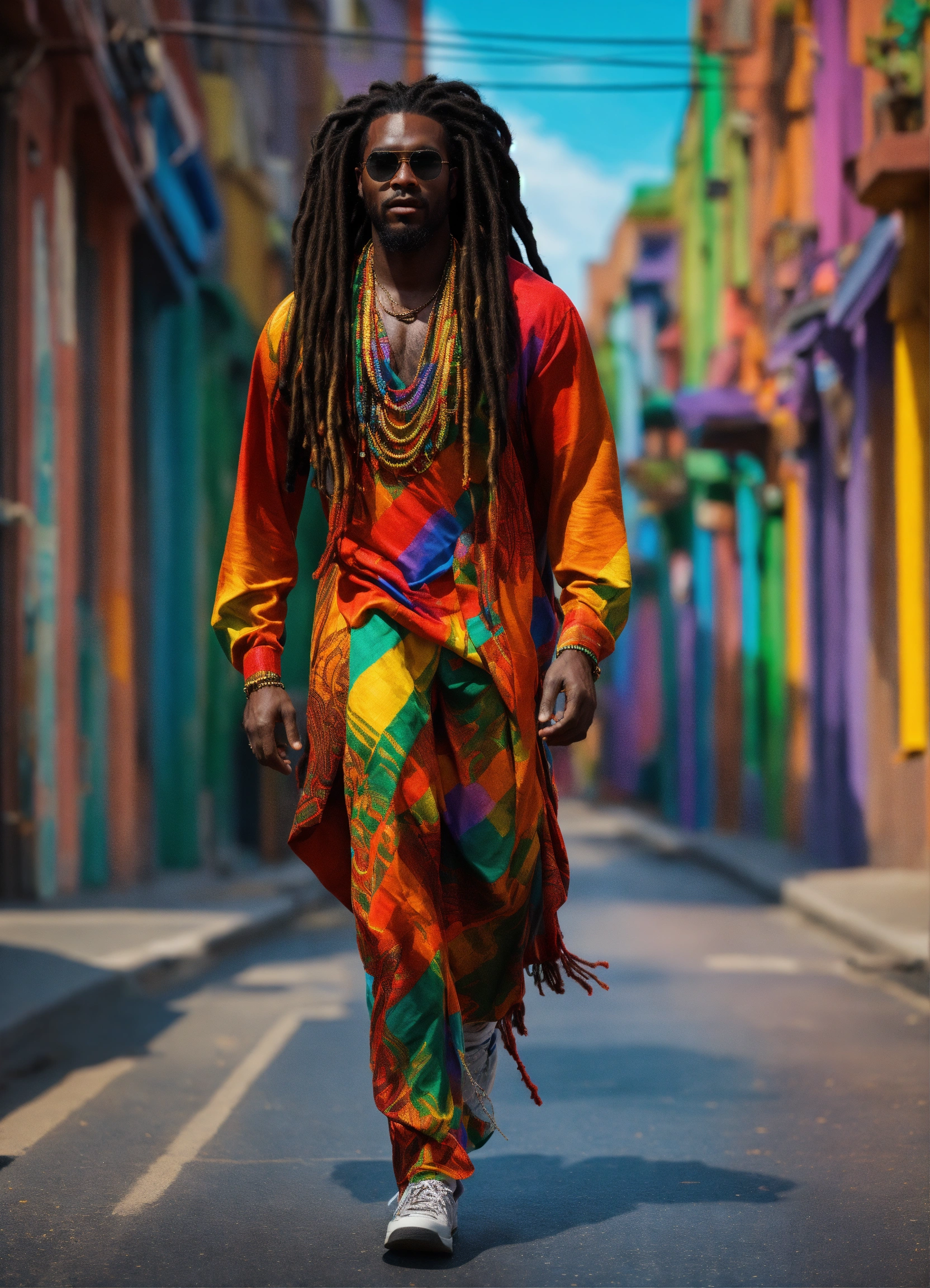 Lexica - Black man with the blackest skin on the color spectrum ...