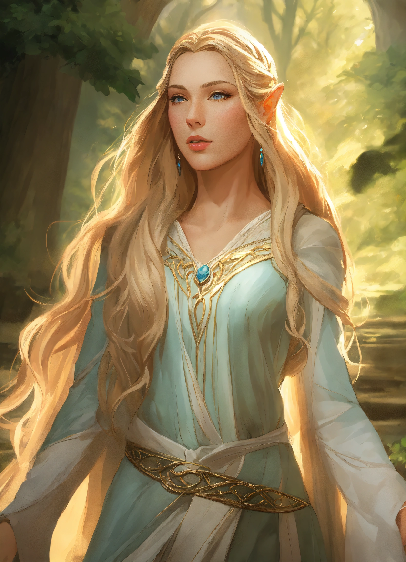 Lexica - Galadriel from the lord of the rings, volumetric realistic ...